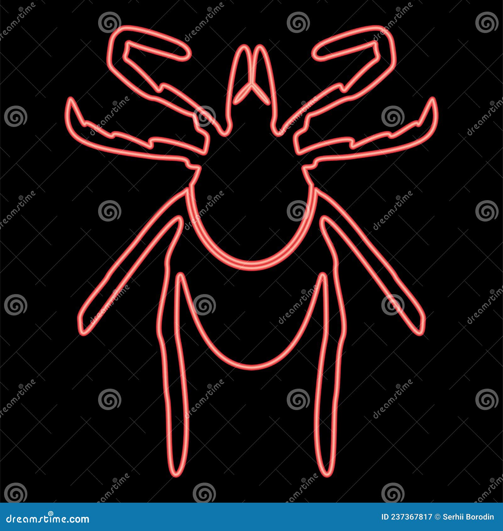 Neon Tick Screen Stock Image | CartoonDealer.com #361936777