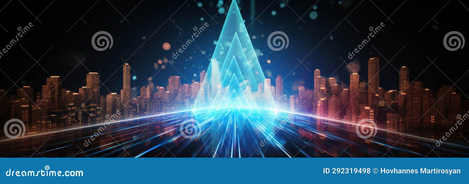 Neon Triangle. Triangles Neon Lights Frame. Neon Light Geometric ...