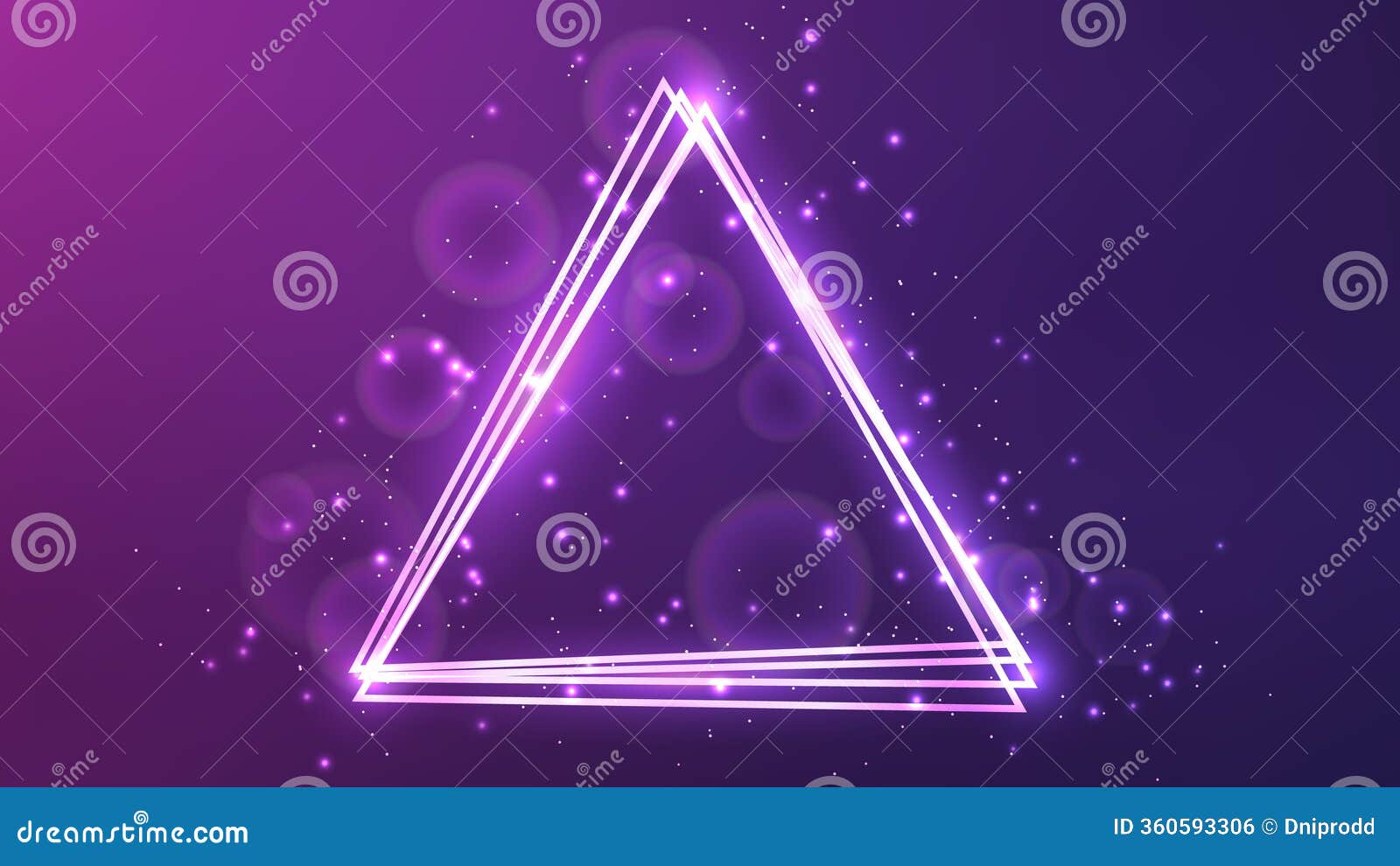 Neon Triangular Arch, Podium, Led Arcade, Stage Light. Spotlight, Lines ...