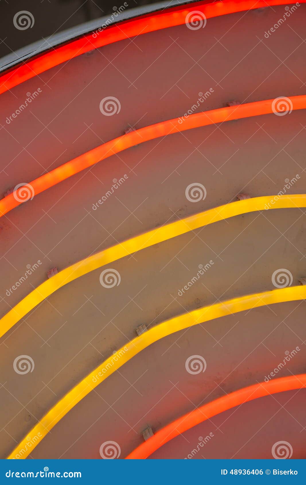 Neon tubes stock photo. Image of anplitude, design, style - 48936406