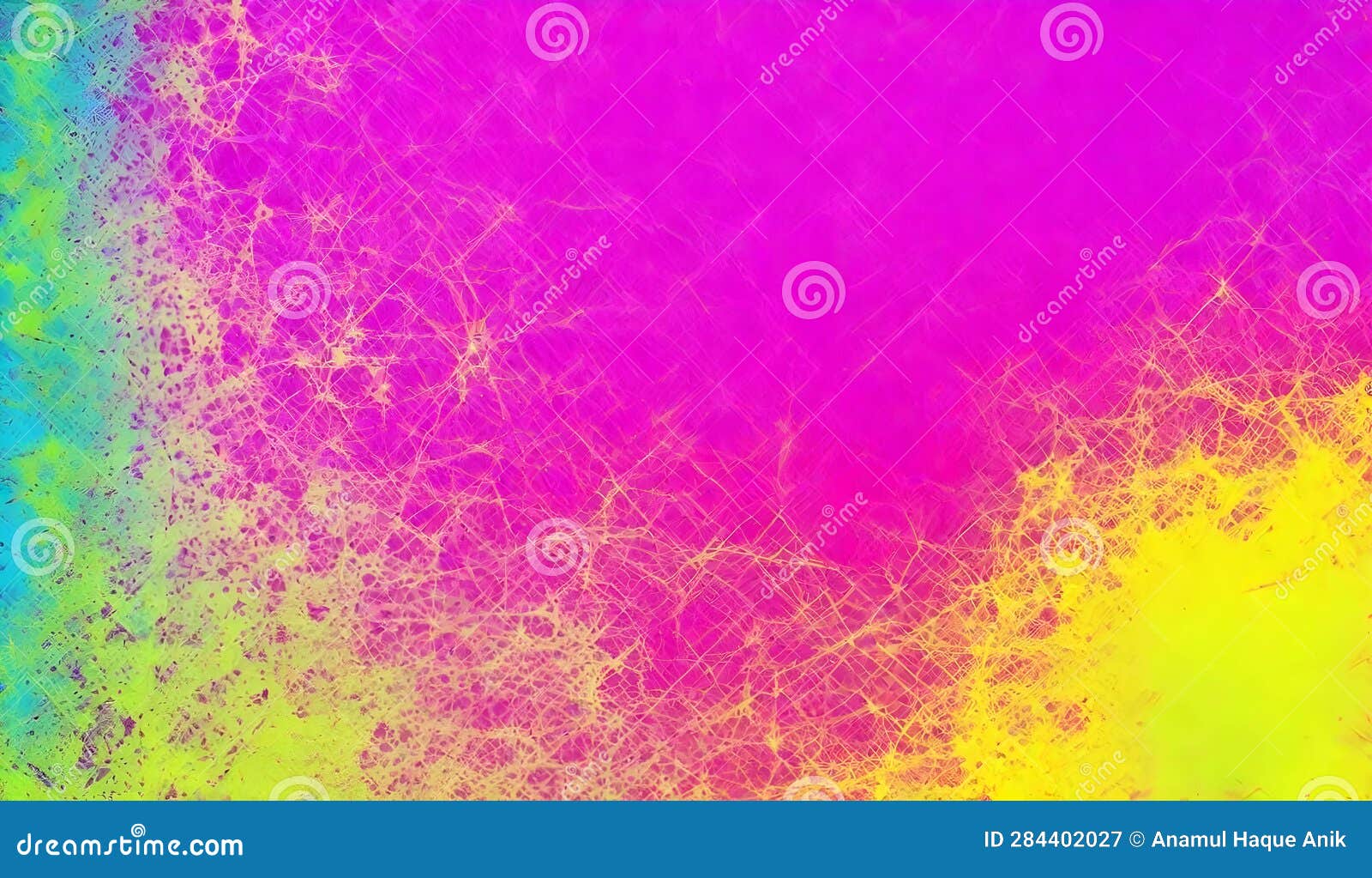 Neon Vibrent Distressed Texture Abstract Background Stock Illustration ...