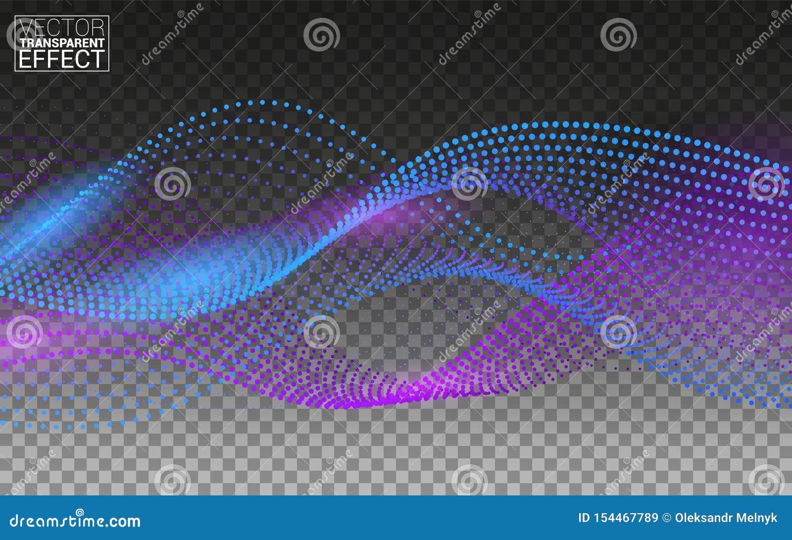 Neon Waves. Vector Flowing Motion Stock Vector - Illustration of ...