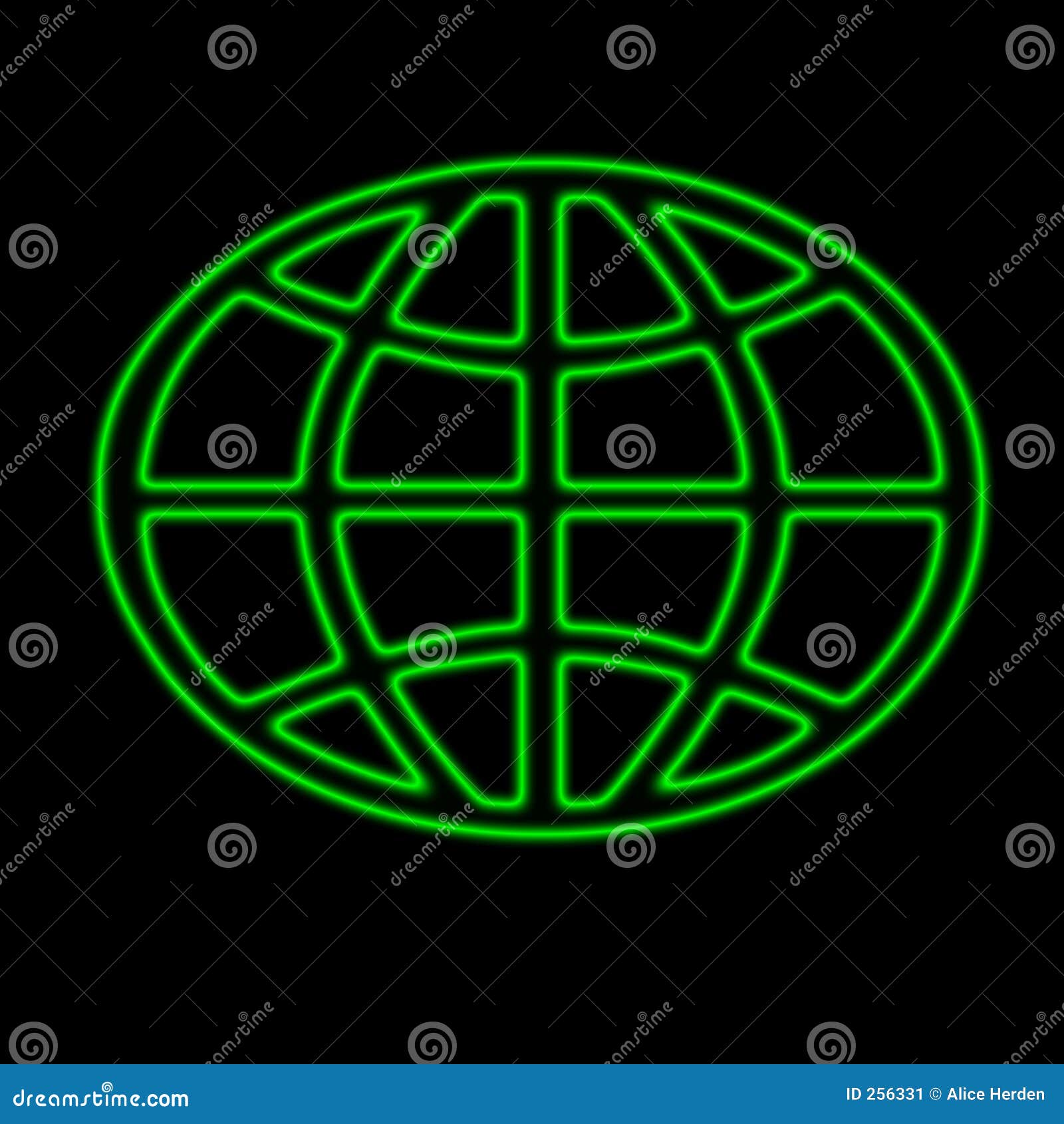 Neon World Stock Image - Image: 256331