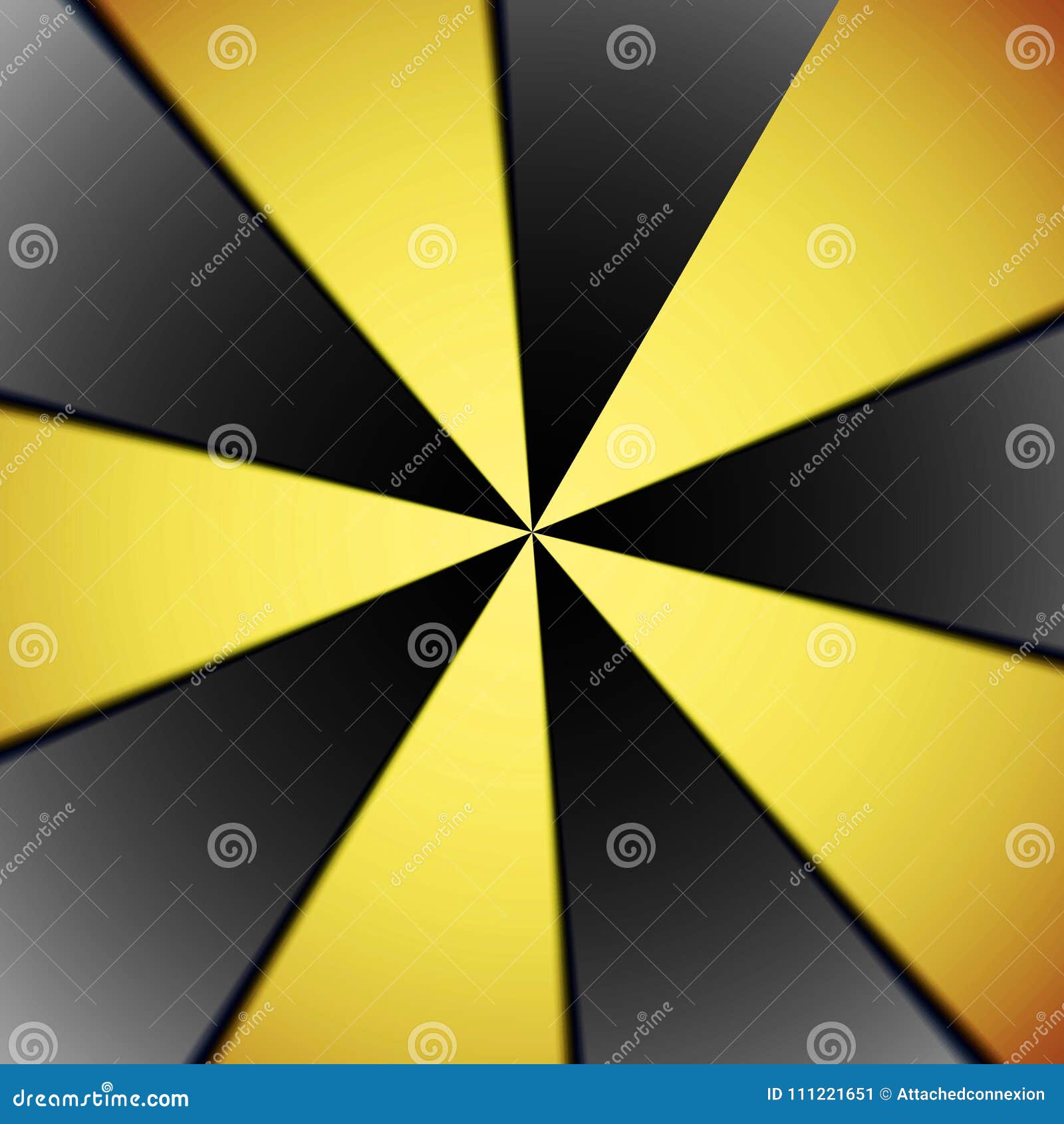 Neon Yellow Dynamic Circular Abstract Background Stock Illustration ...