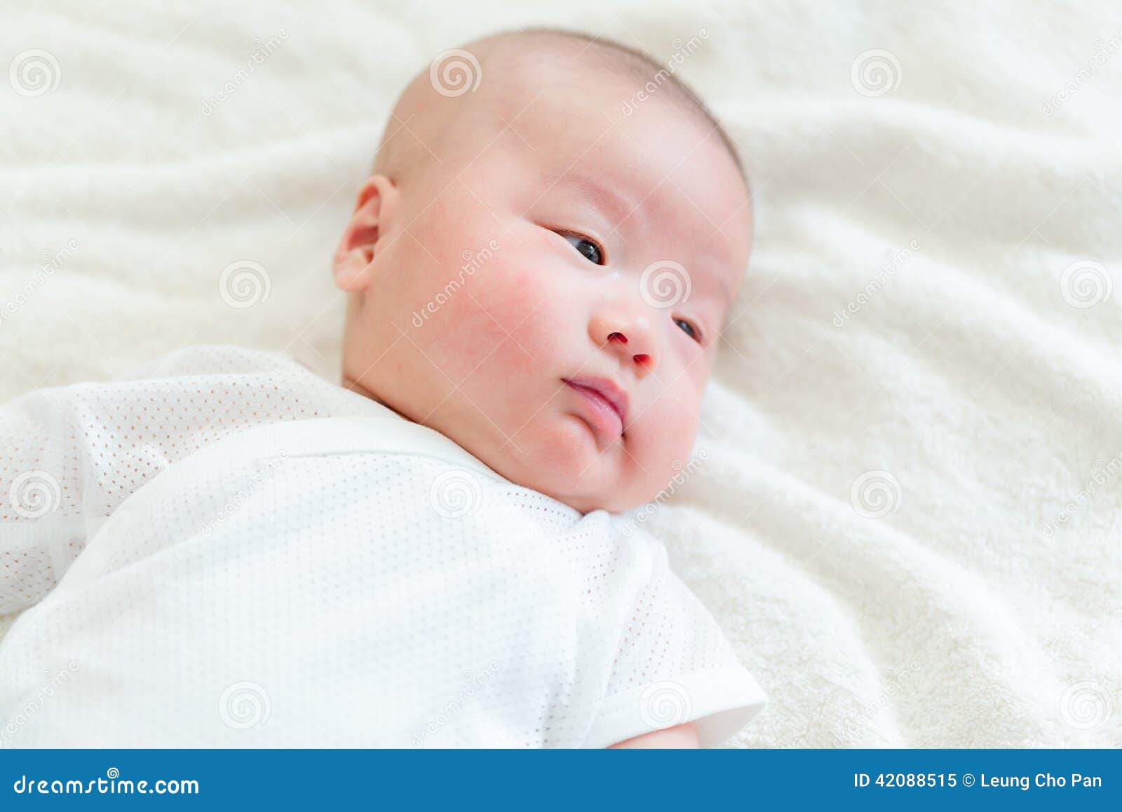 Neonato appena nato immagine stock. Immagine di faccia - 42088515