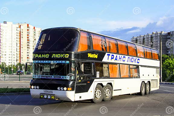 Neoplan N128/4 Megaliner redaktionelles bild. Bild von zwischenlage ...