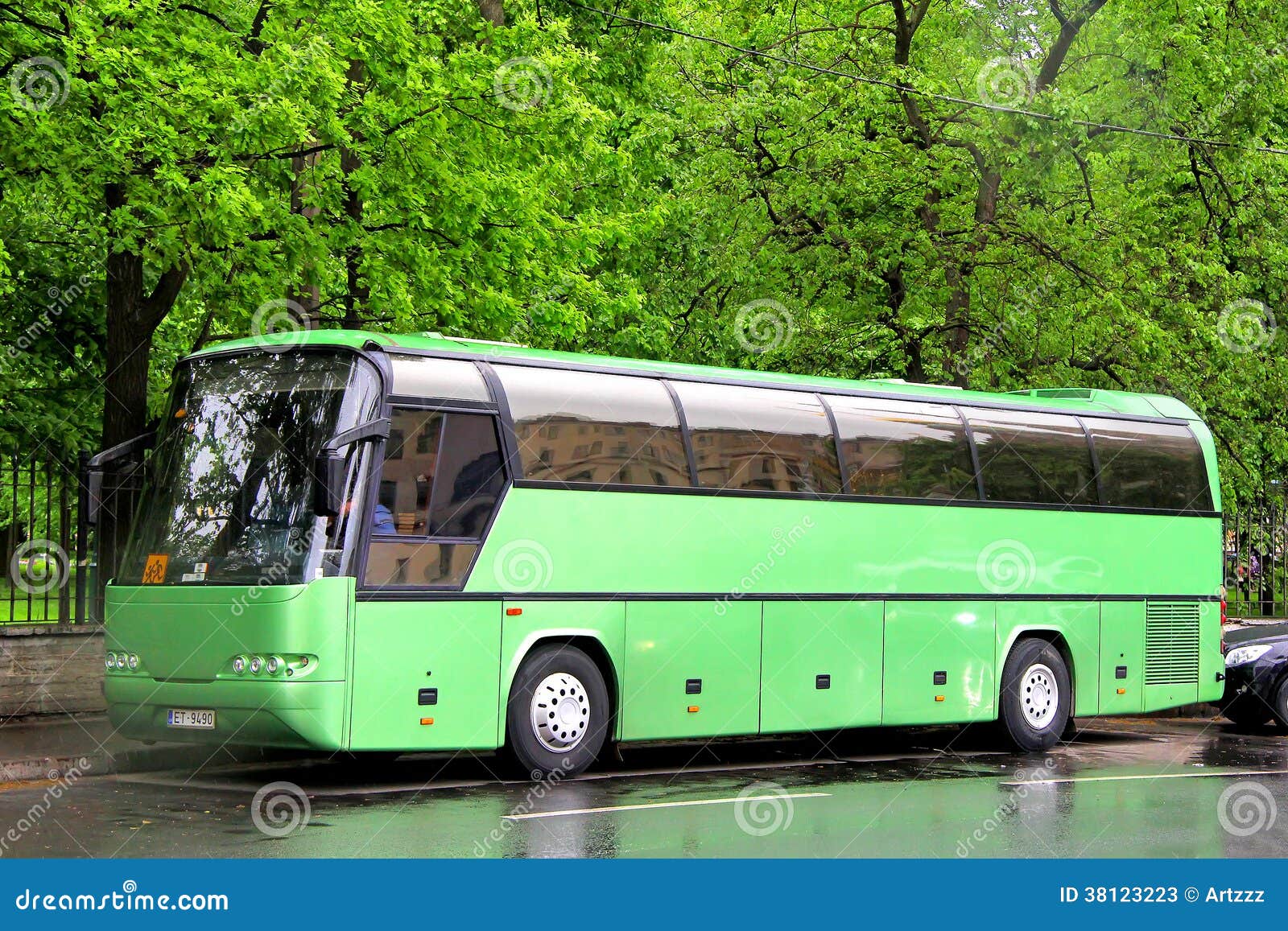 Neoplan N216 Jetliner editorial stock photo. Image of n216 - 38123223