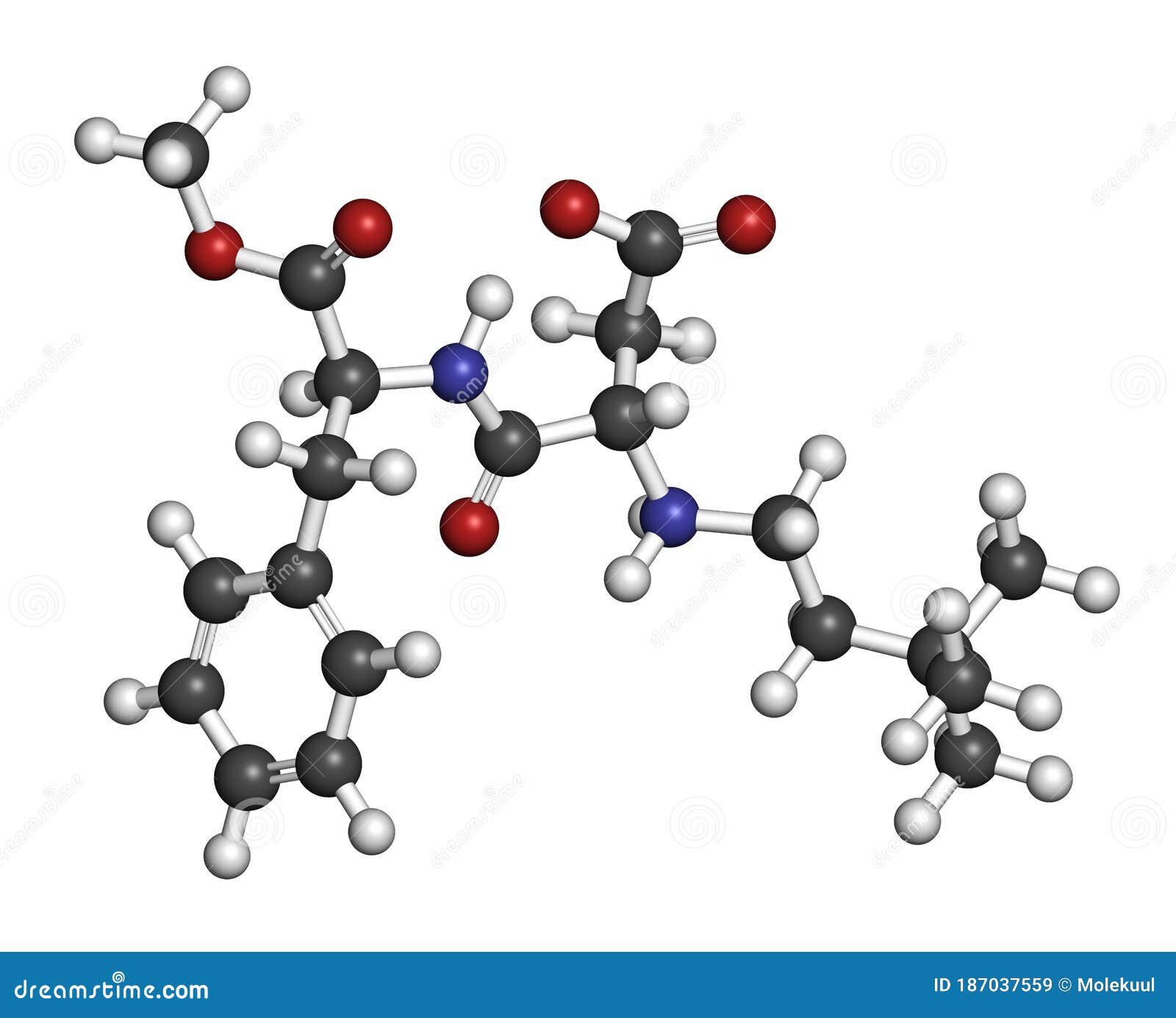 Neotame, Sugar Substitute, Chemical Formula And Skeletal Structure ...