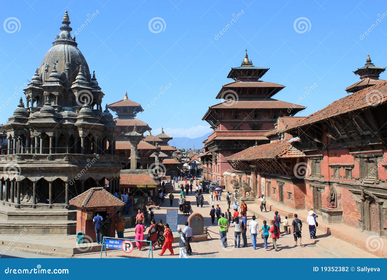 Nepal Durbar Square editorial photography. Image of dusk - 19352382