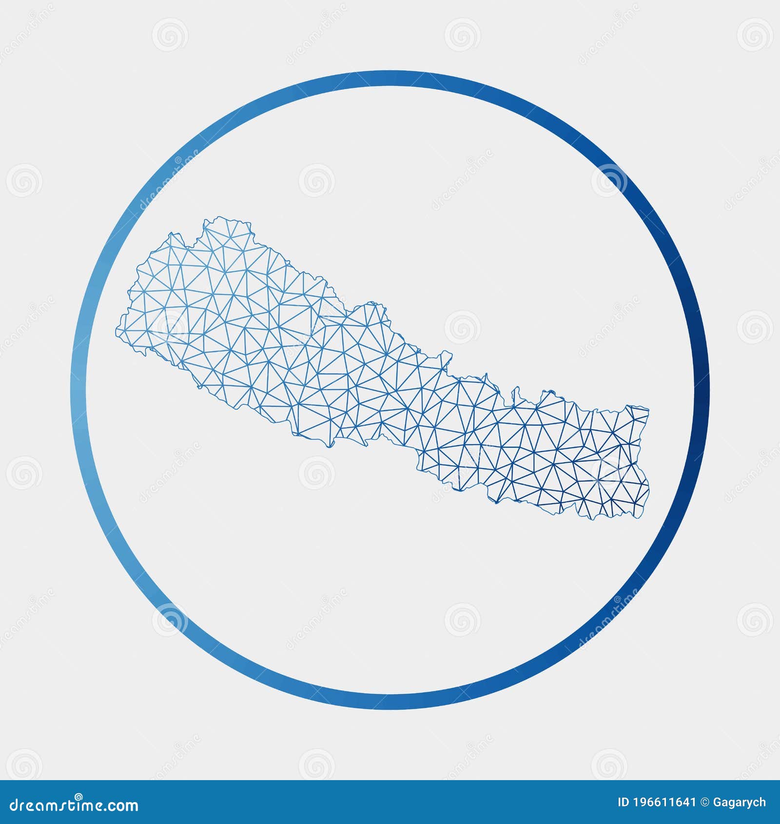 Nepal icon. stock vector. Illustration of design, patriotism - 196611641