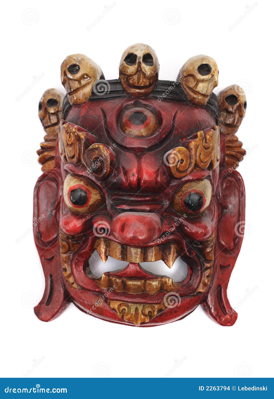 Nepal mask stock photo. Image of authentic, culture, expressions - 2263794