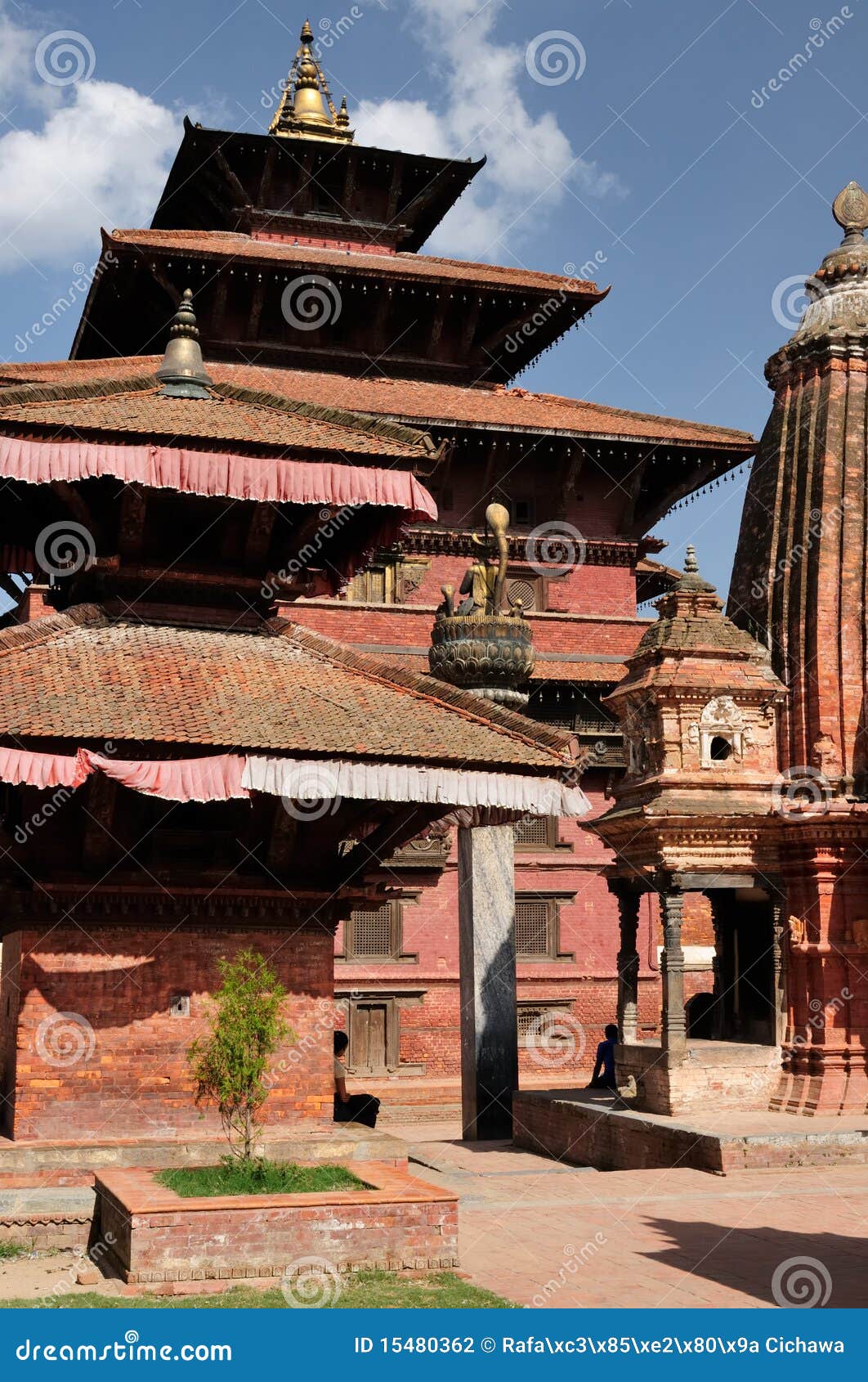 Nepal - Patan stock photo. Image of nepalese, pilgrimage - 15480362