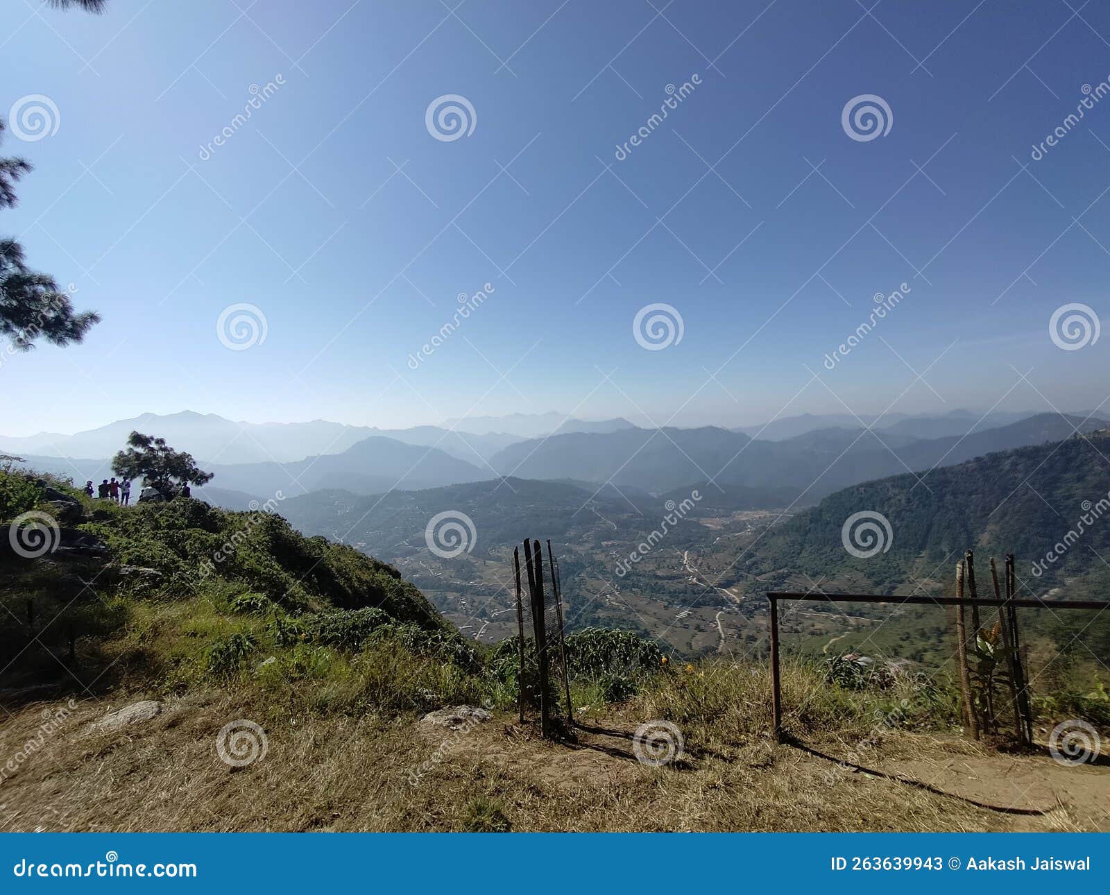 Nepal Pokhara Hill Mountain View Stock Image - Image of view, mountain ...