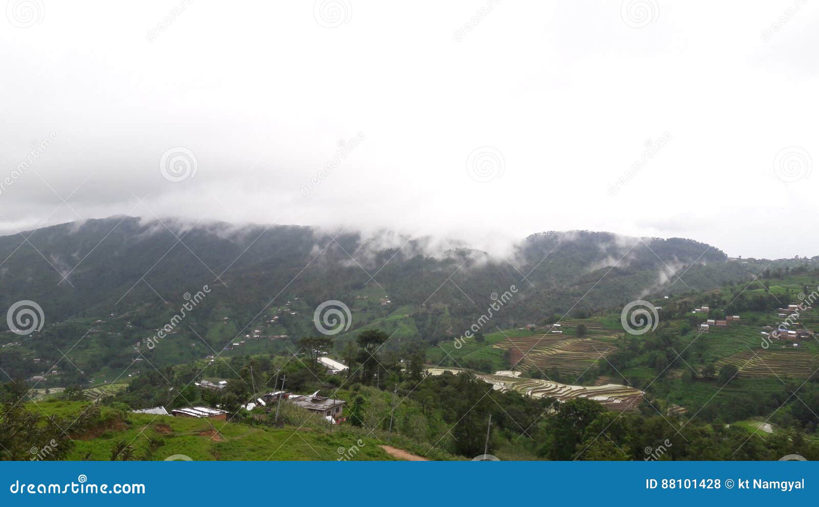 Nepal spring natural view stock photo. Image of morning - 88101428