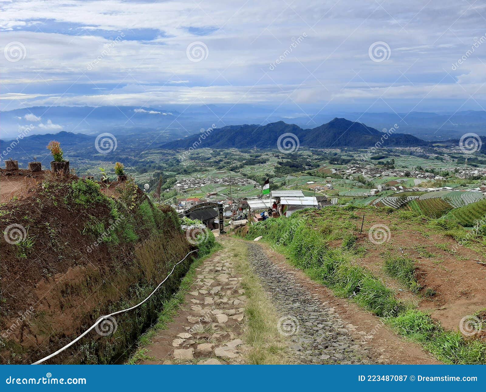 Nepal van java, beautiful stock image. Image of indonesia - 223487087