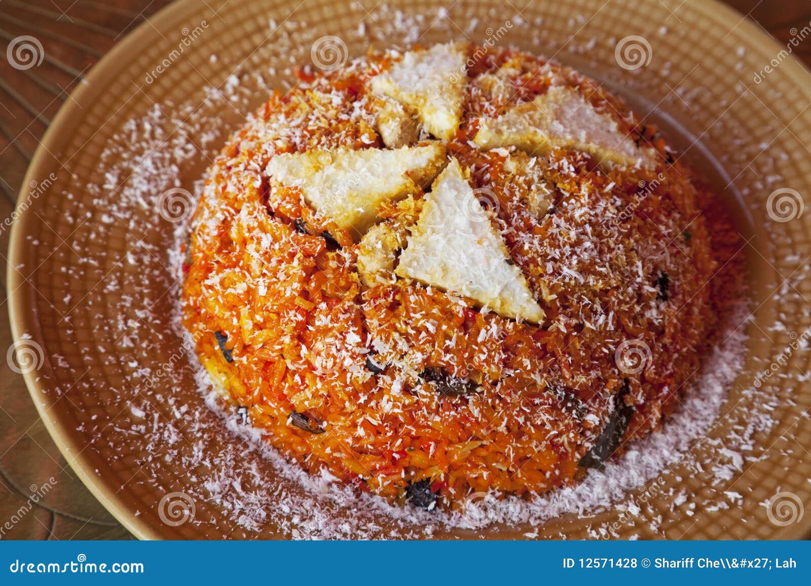 Nepalese Briyani Rice Dish stock photo. Image of delicacy - 12571428