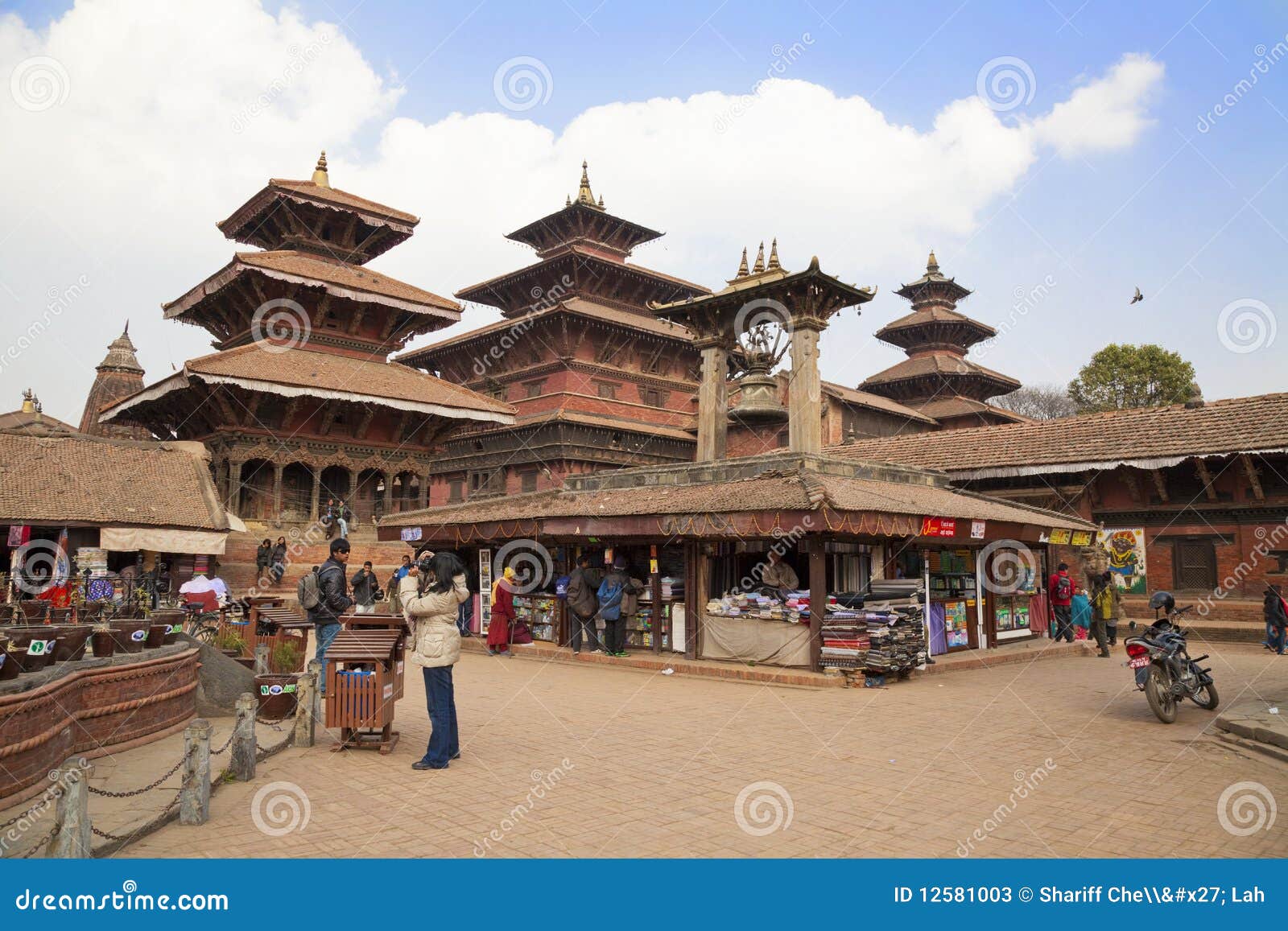 Nepali-Tempel von Patan redaktionelles stockfoto. Bild von hinduistisch ...