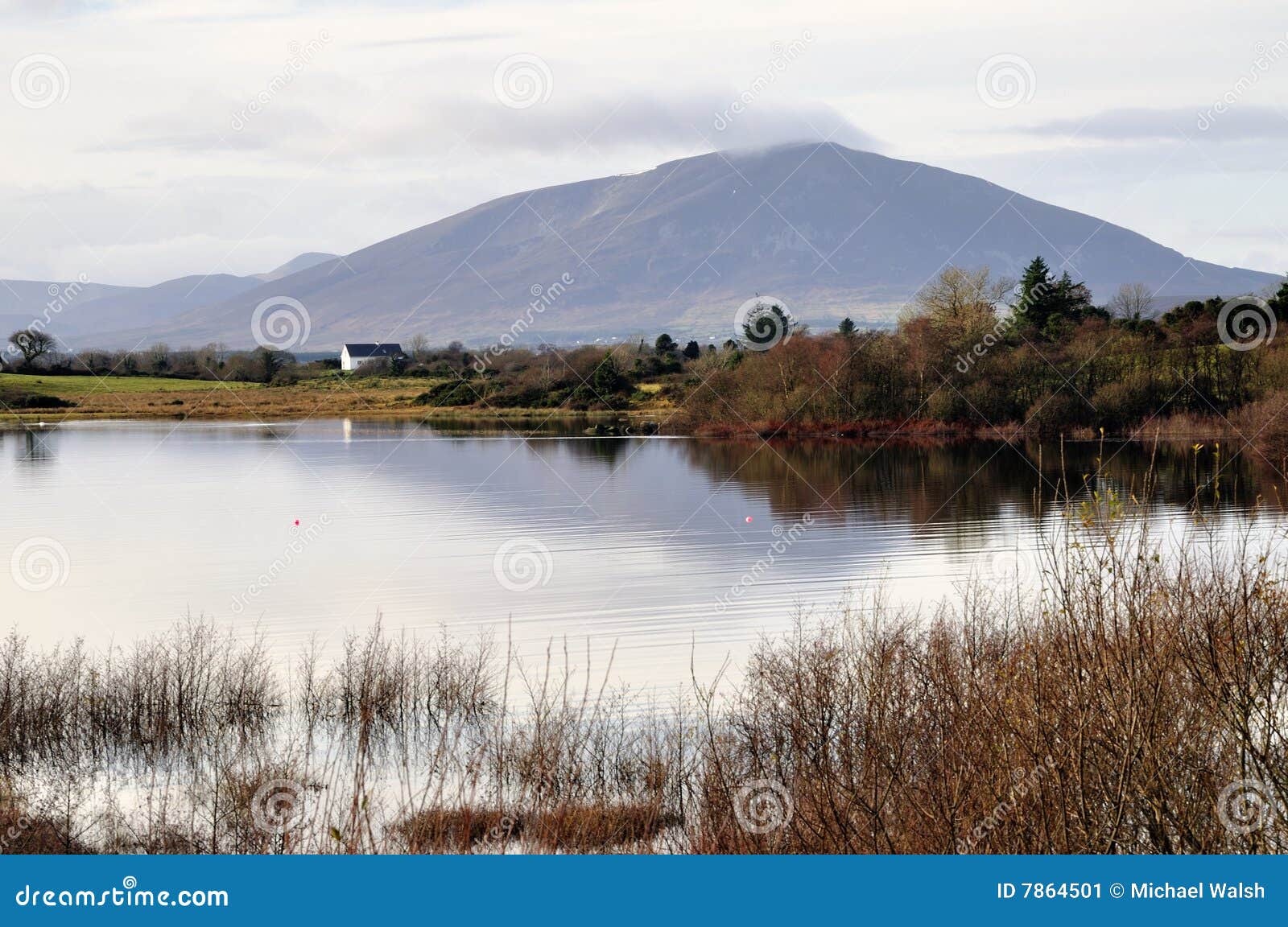 Nephin Mountains stock image. Image of water, natural - 7864501