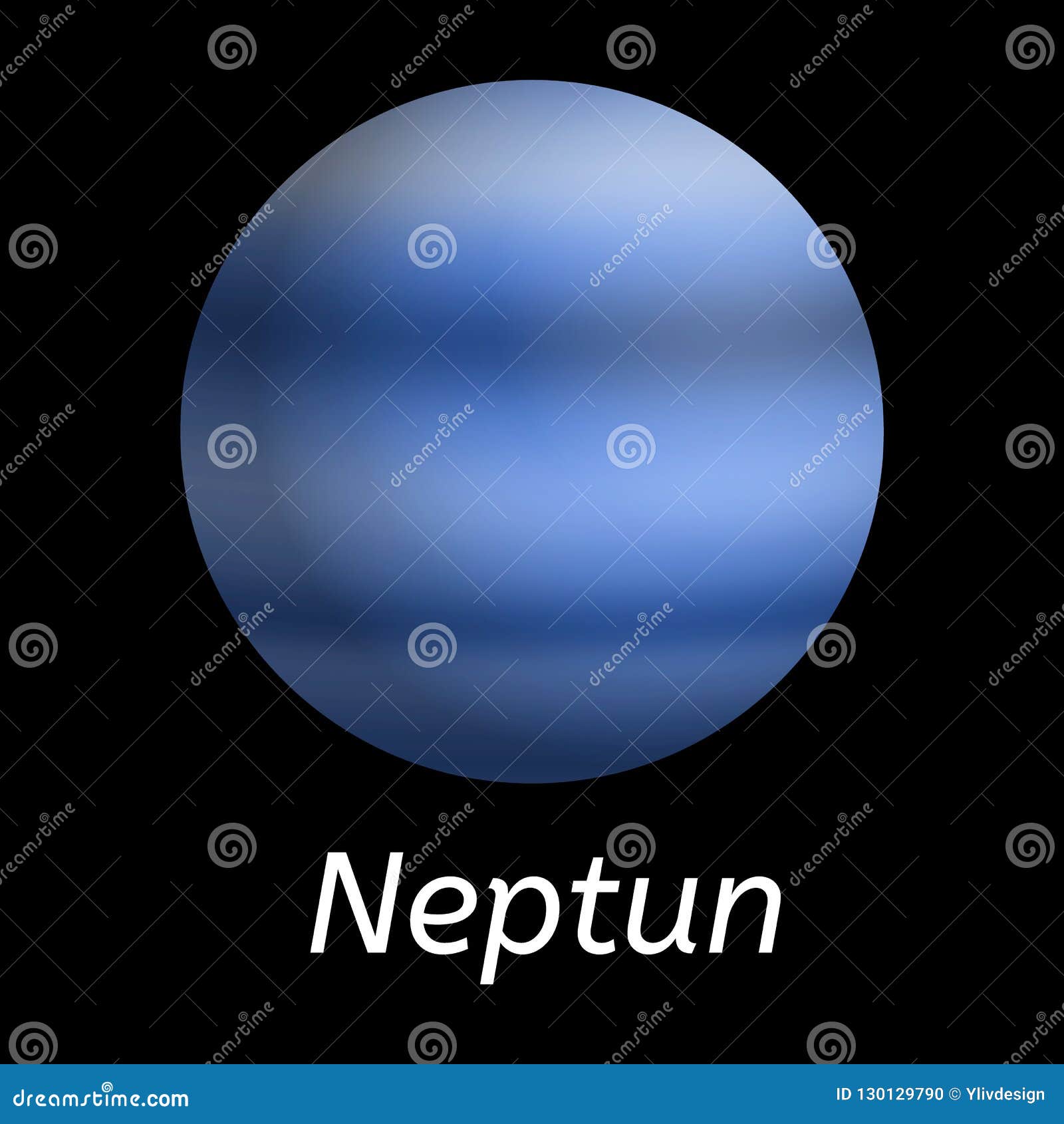 Neptun Planet Icon, Realistic Style Stock Vector - Illustration of ... Neptun Planet Icon, Realistic Style Stock Vector - Illustration of ...