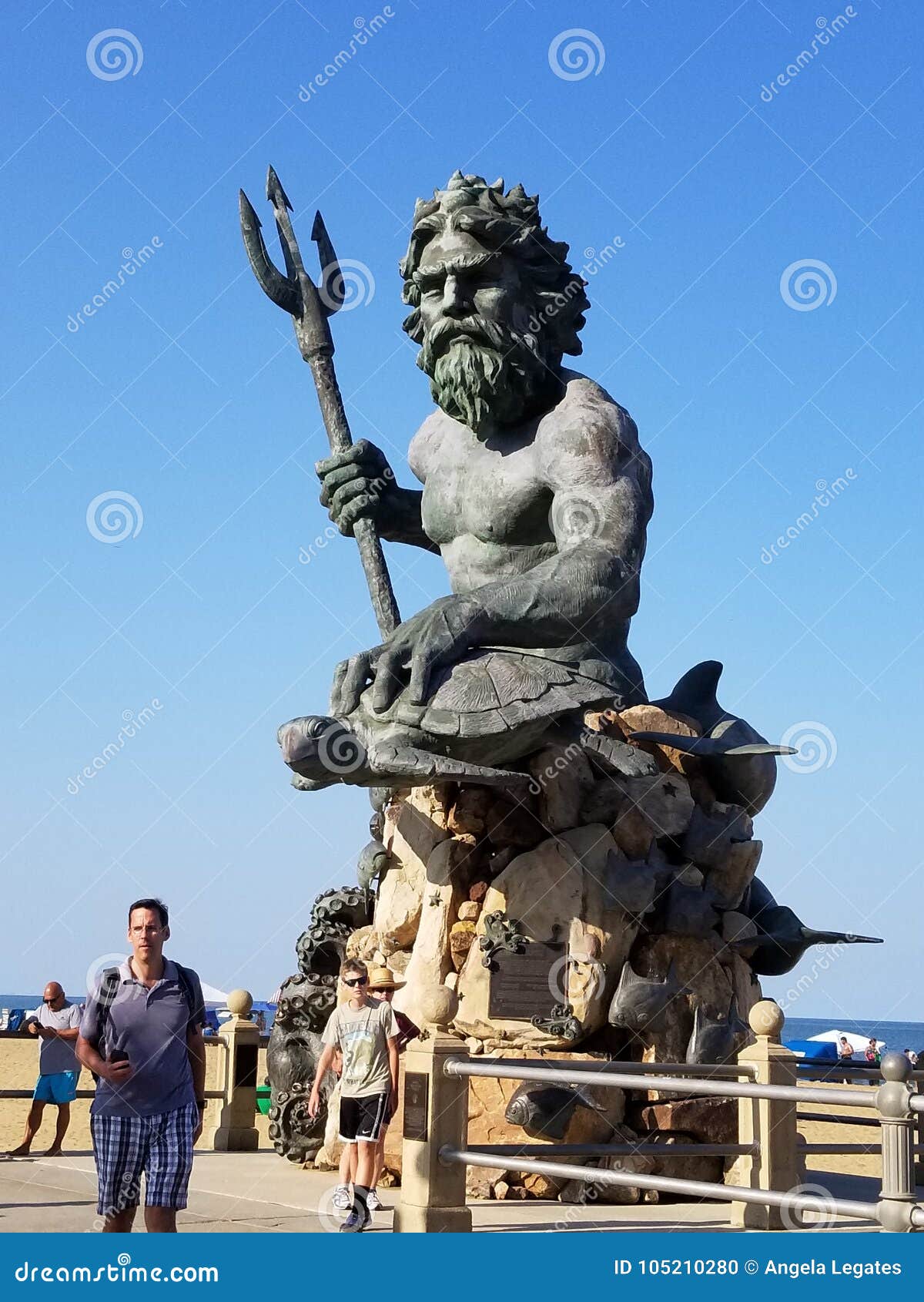 Neptune editorial image. Image of turtle, neptune, bronze - 105210280