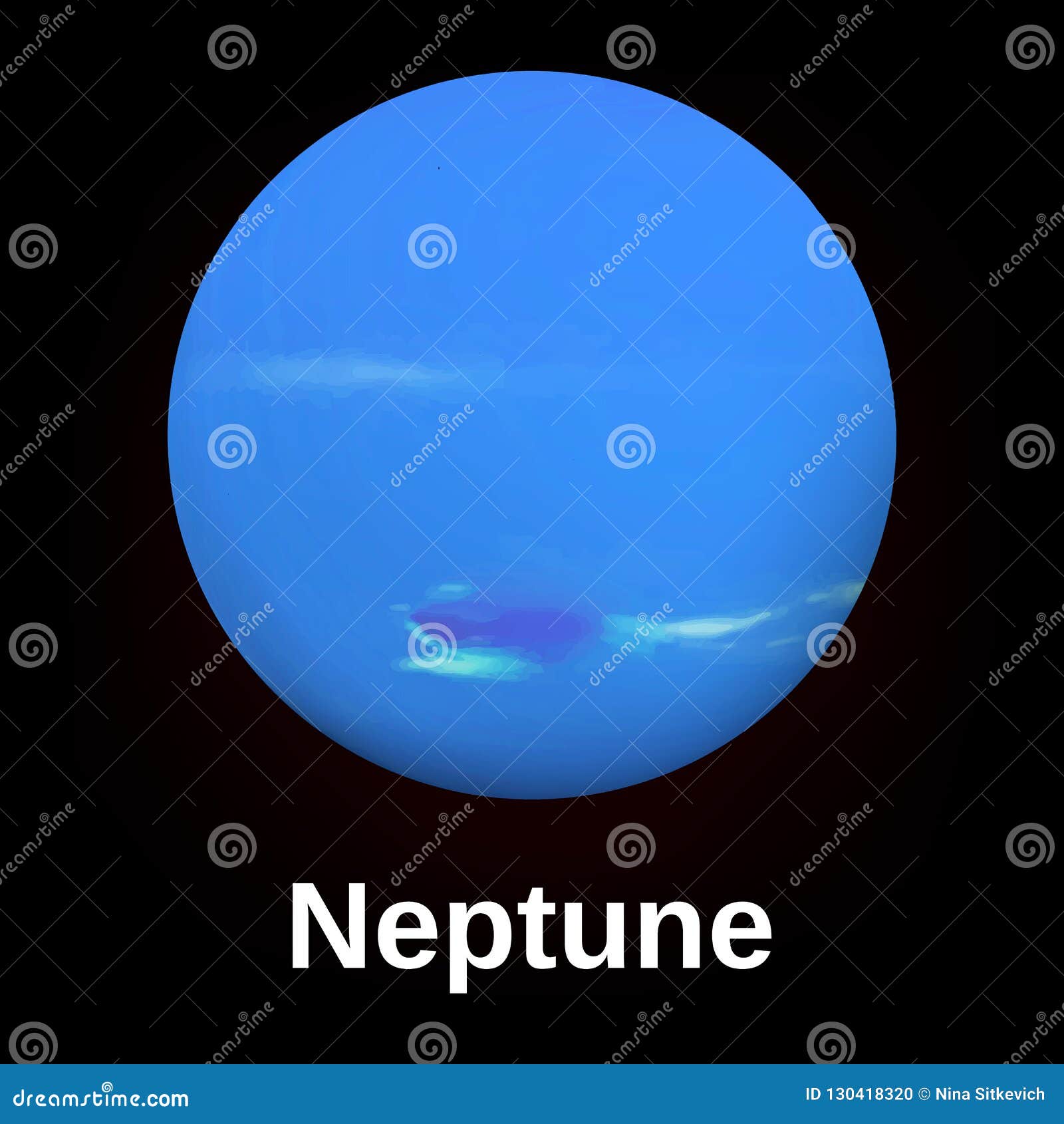 Neptune Planet Icon, Realistic Style Stock Vector - Illustration of ... Neptune Planet Icon, Realistic Style Stock Vector - Illustration of ...