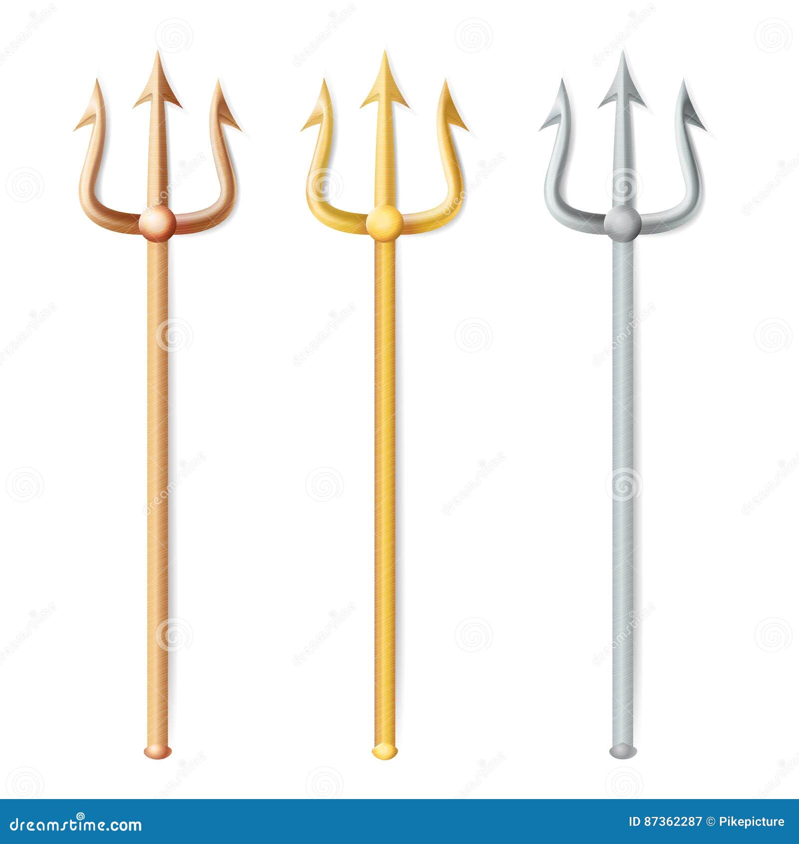 Neptune Trident Vector. Realistic 3D Silhouette of Neptune or Poseidon ... Neptune Trident Vector. Realistic 3D Silhouette of Neptune or Poseidon ...