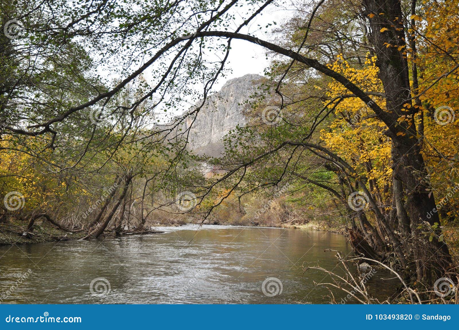 Nera river stock photo. Image of beautiful, season, horizon - 103493820