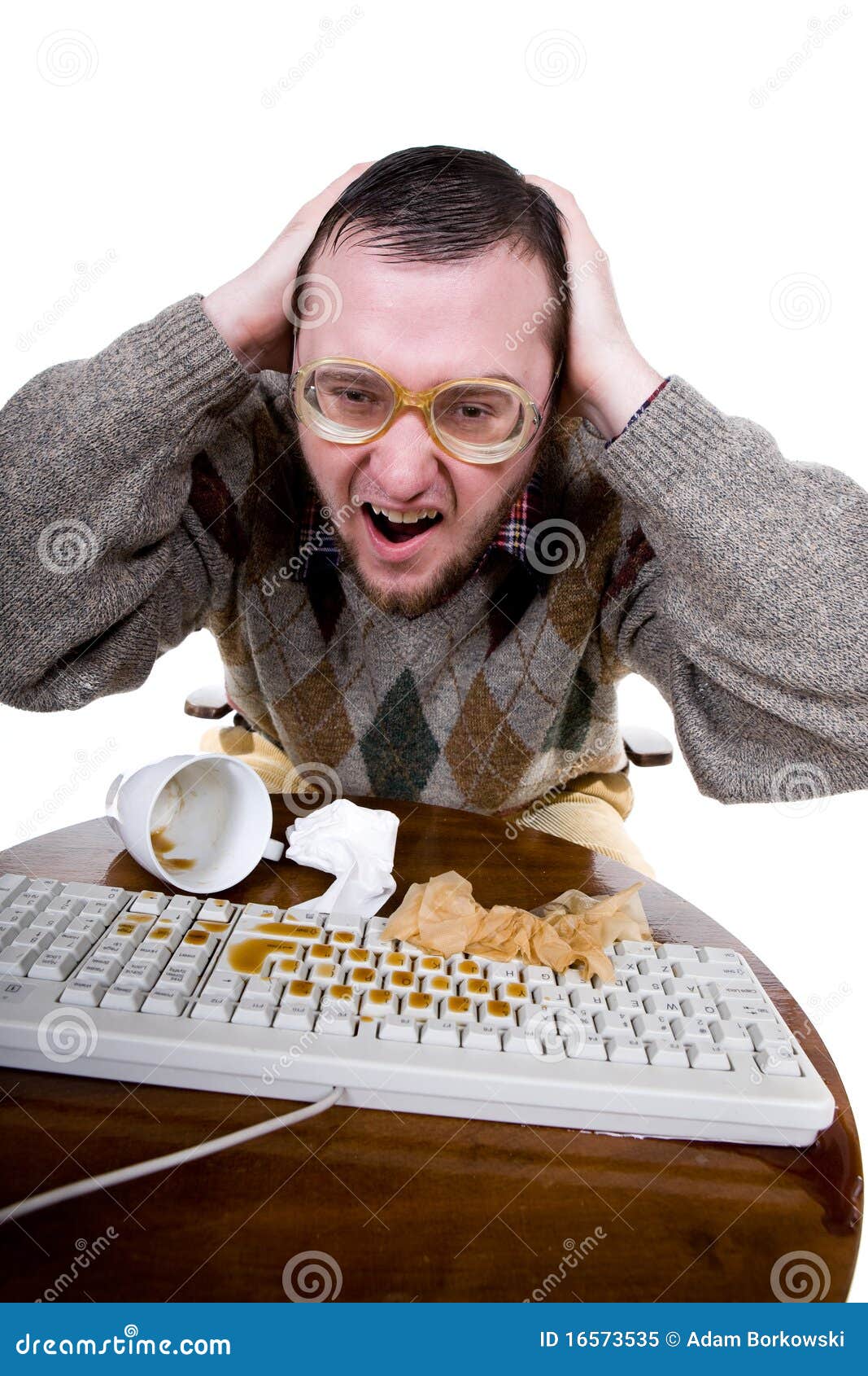 Nerd stock image. Image of background, nerd, happy, funny - 16573535