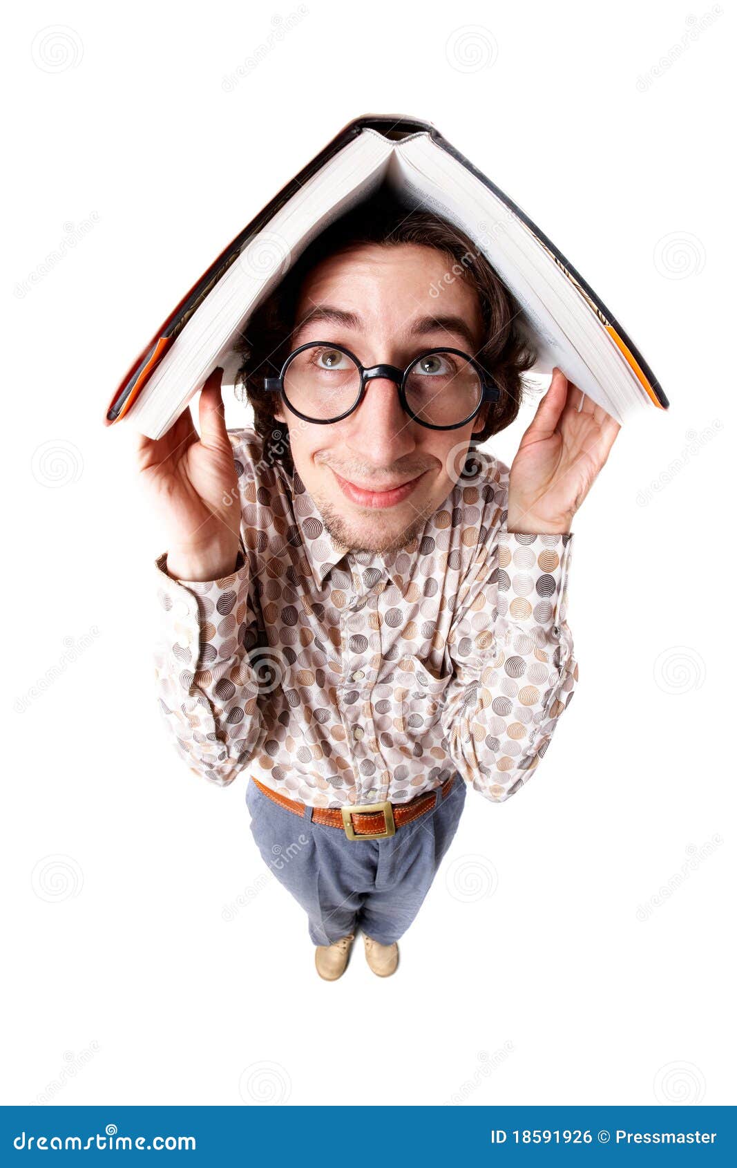 Nerd stock photo. Image of concept, education, angle - 18591926