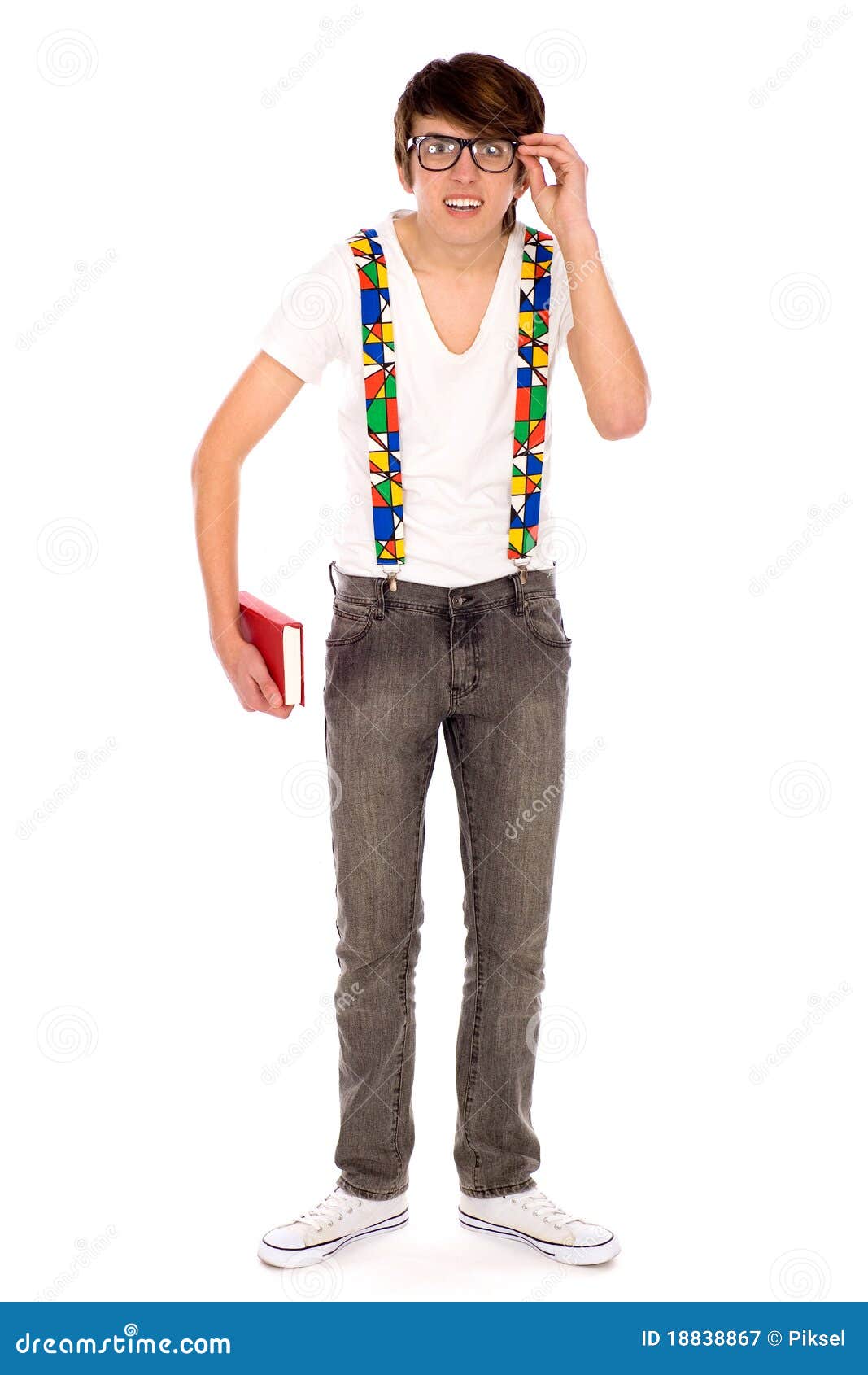 Nerd stock afbeelding. Image of volwassen, bedrijf, mensen - 18838867