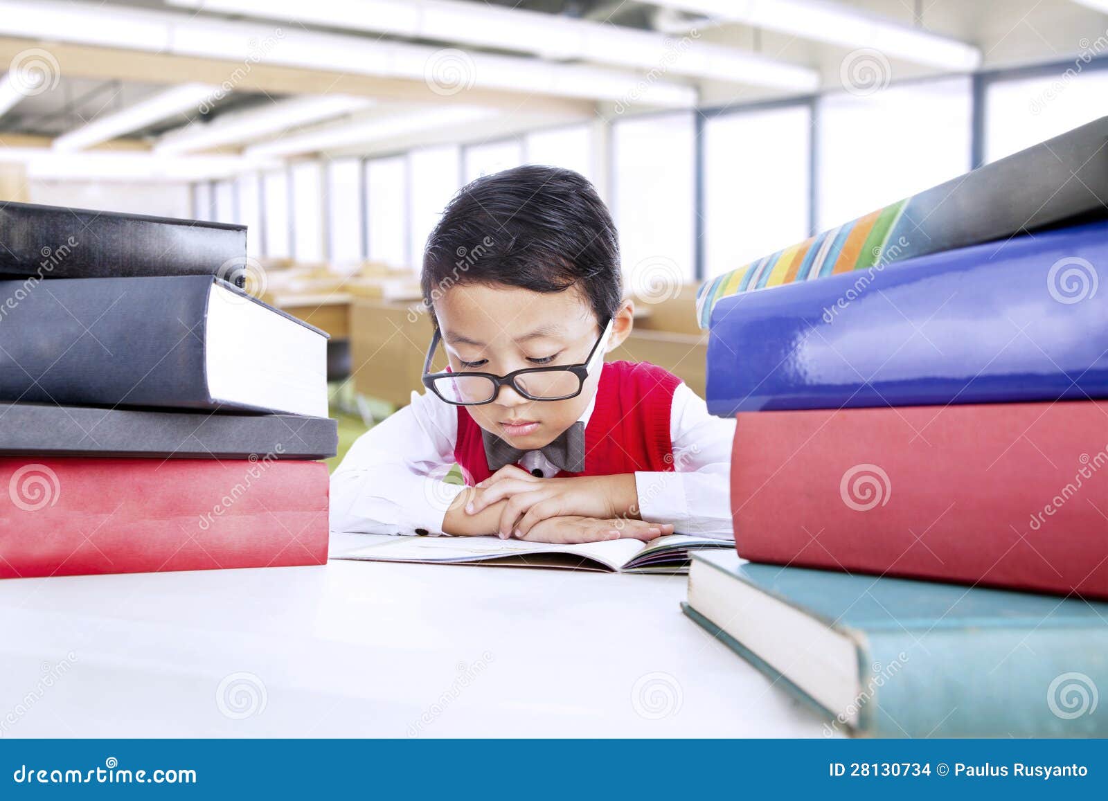 Middle School Boy Nerd