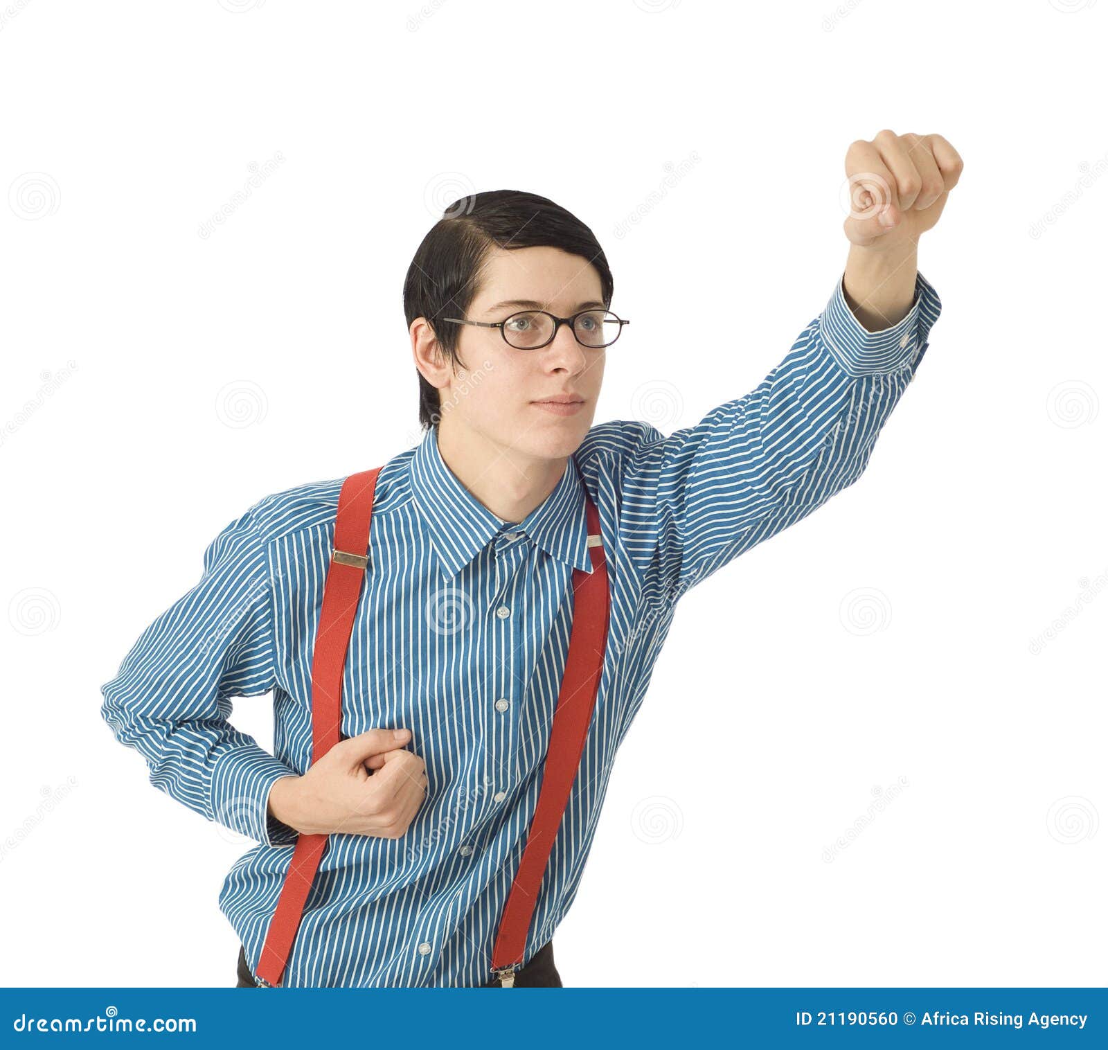 Nerd businessman superhero stock photo. Image of comic - 21190560