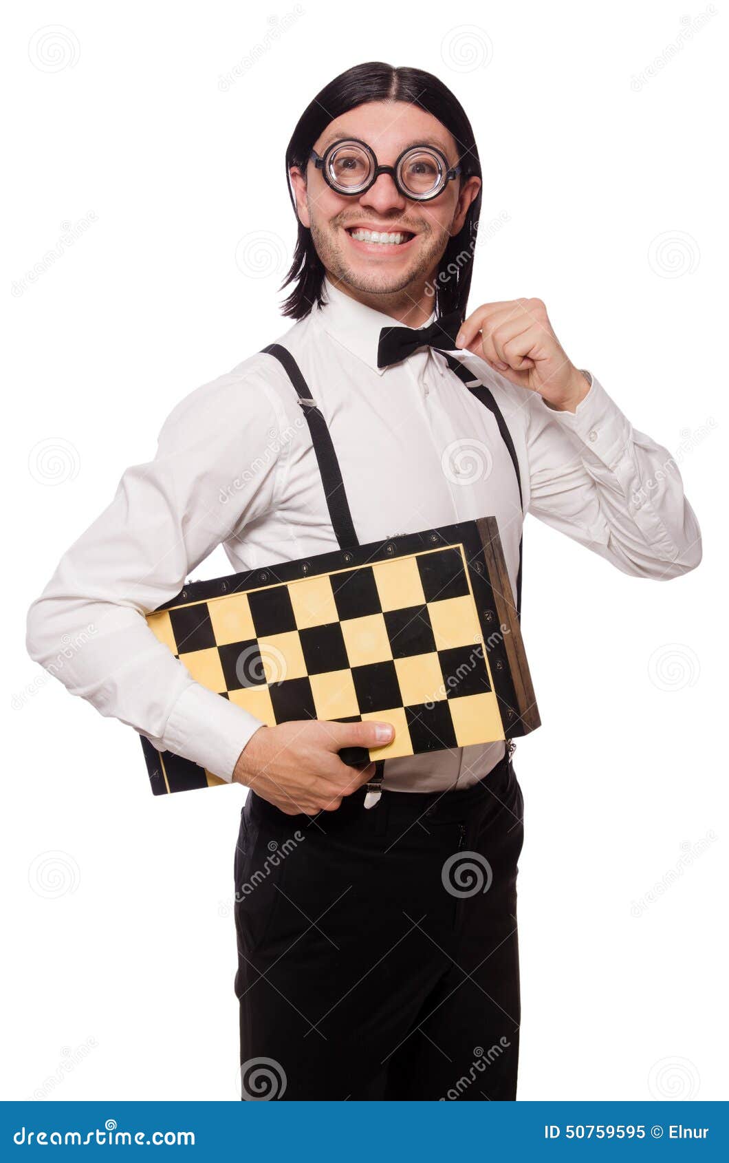 Nerd chess player stock image. Image of king, fight, competition - 50759595