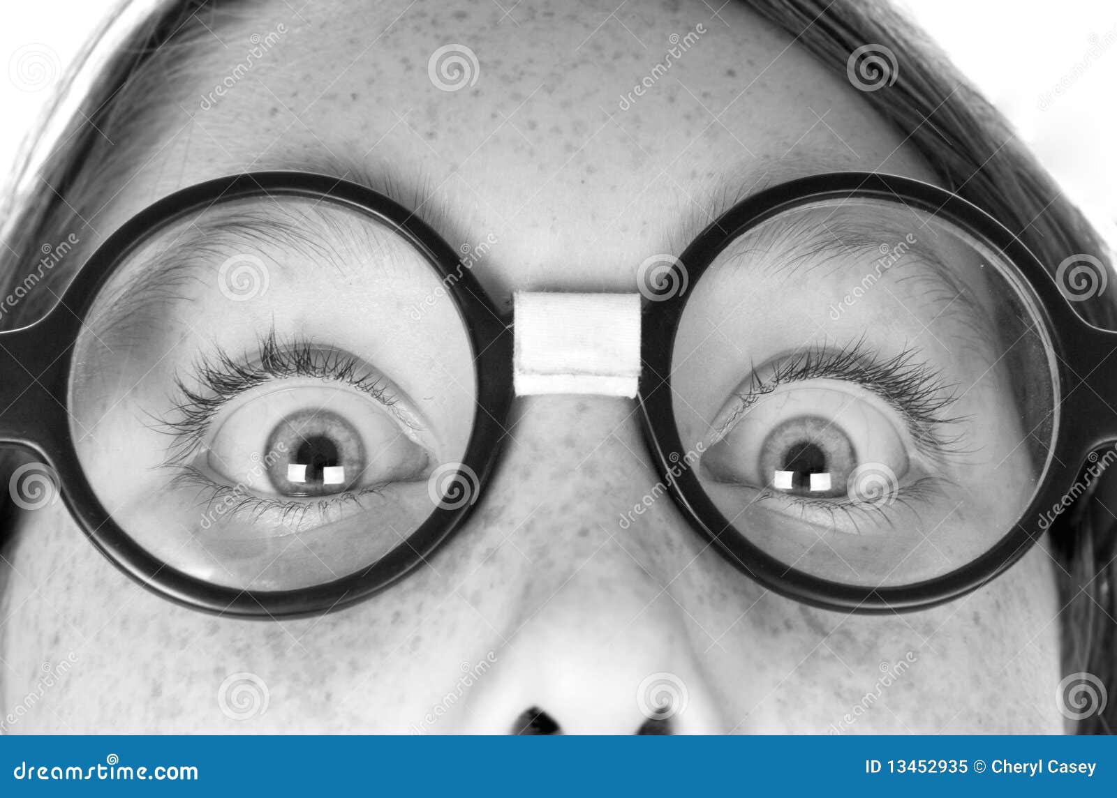 Nerd child stock image. Image of eyeball, nerd, intelligence - 13452935