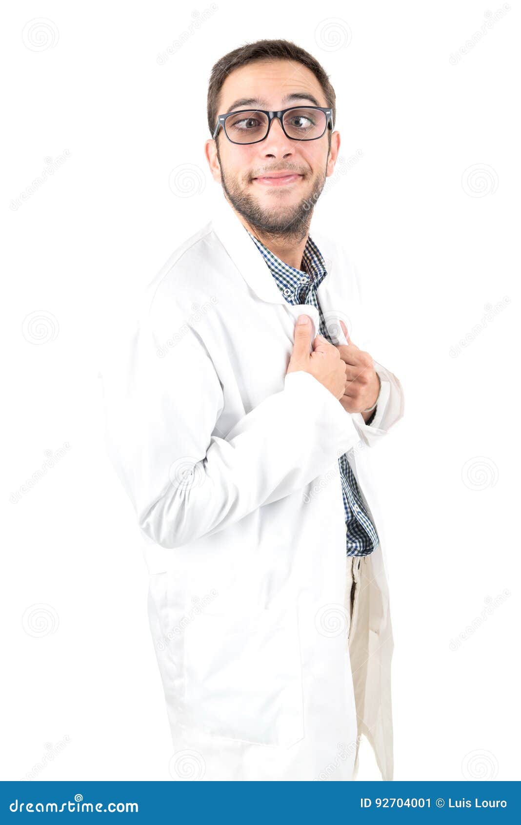 Nerd doctor stock image. Image of person, doctor, male - 92704001
