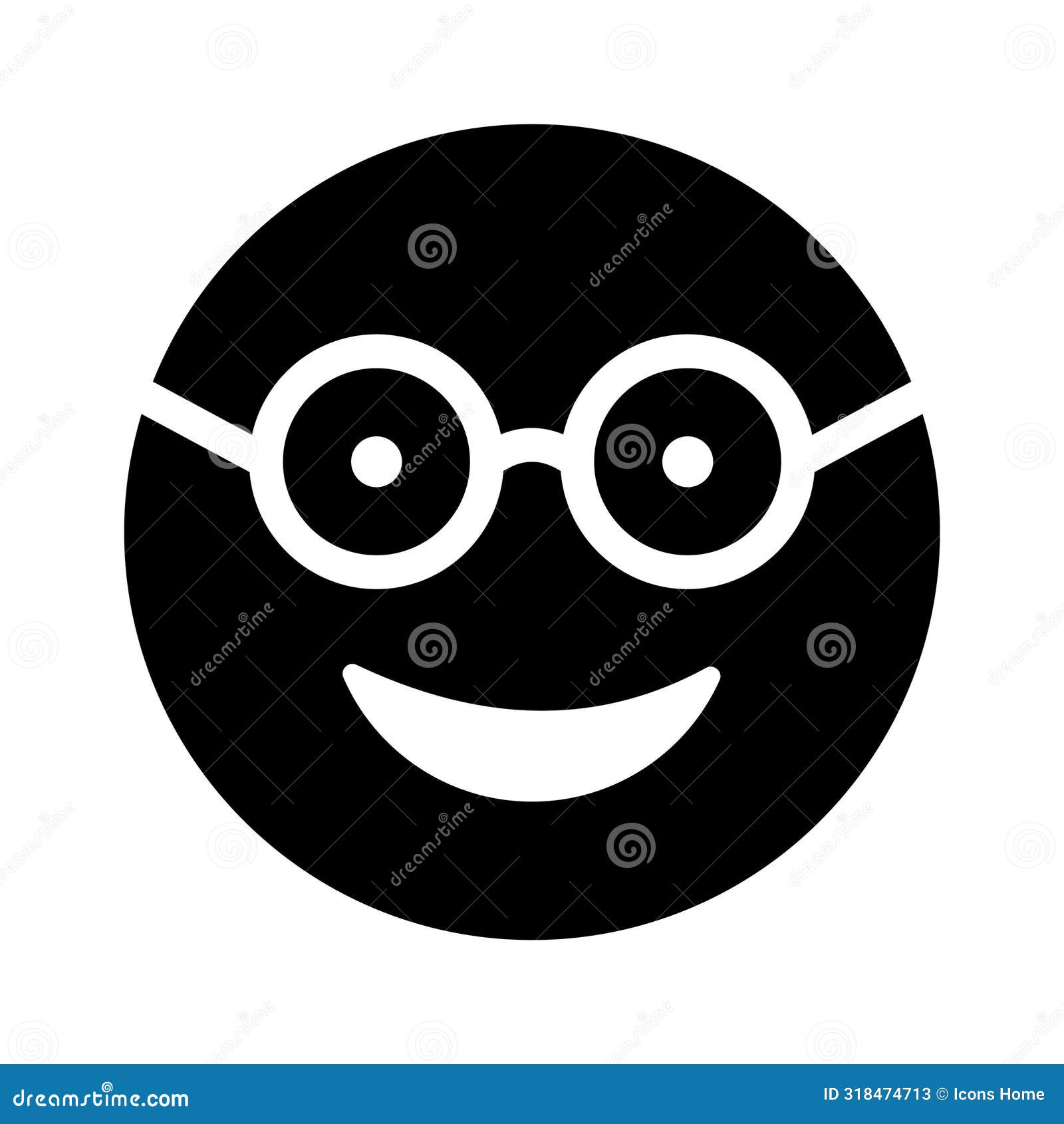 Nerd Emoji Icon Design, Ready for Premium Use Vector Stock Vector ...