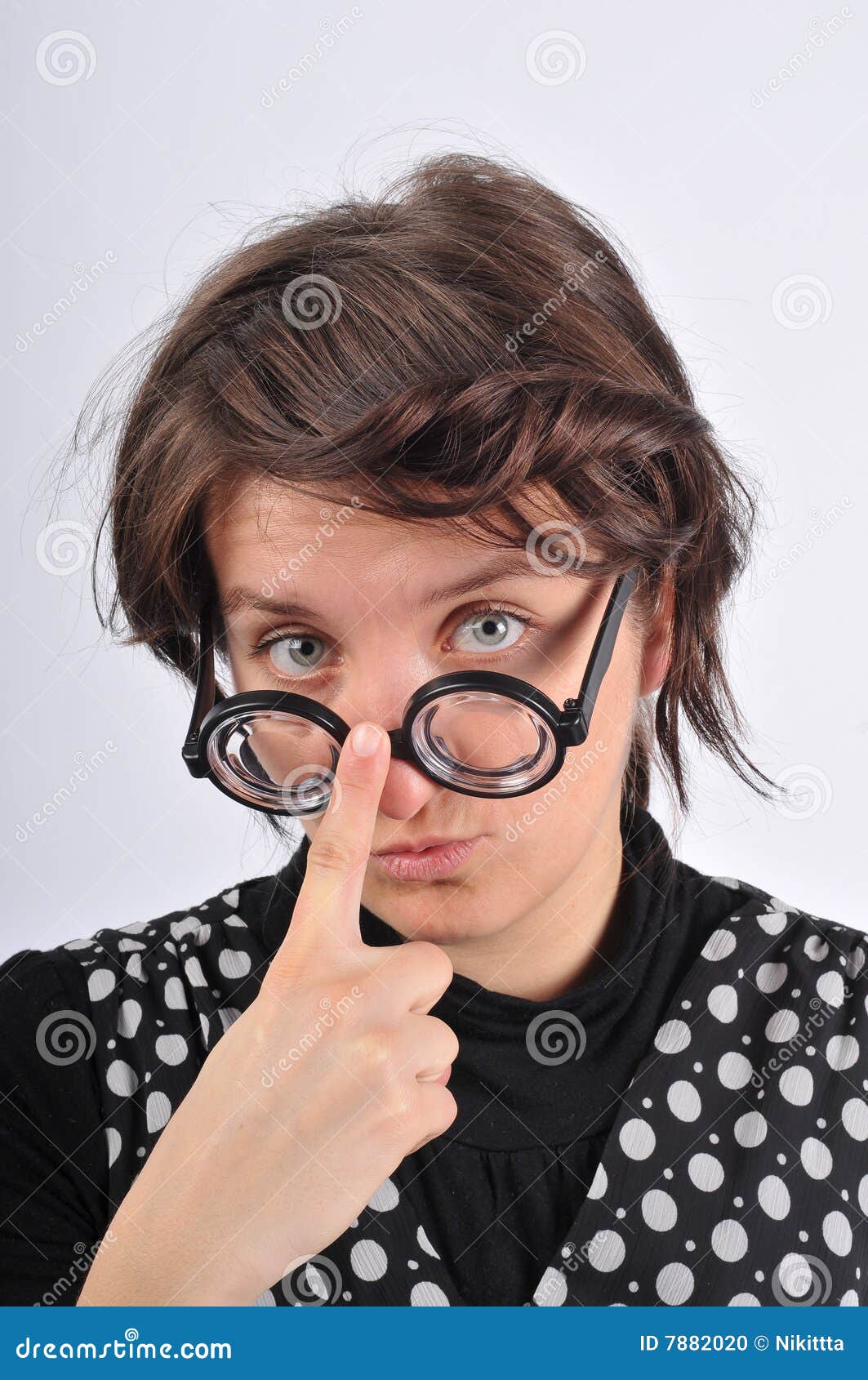 Nerd Girl Buried In Textbooks And Teaches Math To Prepare For Exams ...