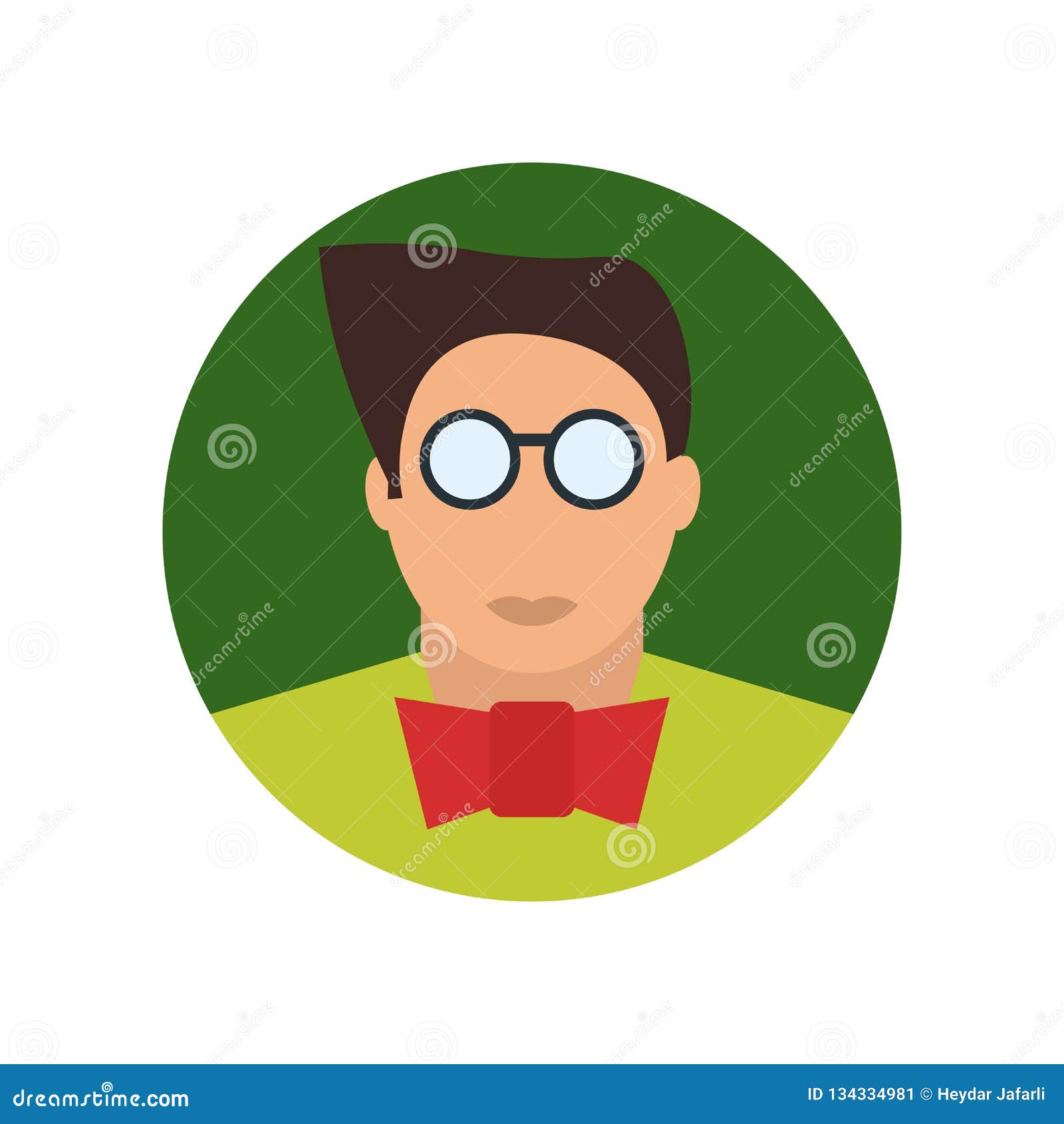 Nerd Icon Vector Sign and Symbol Isolated on White Background, Nerd ...