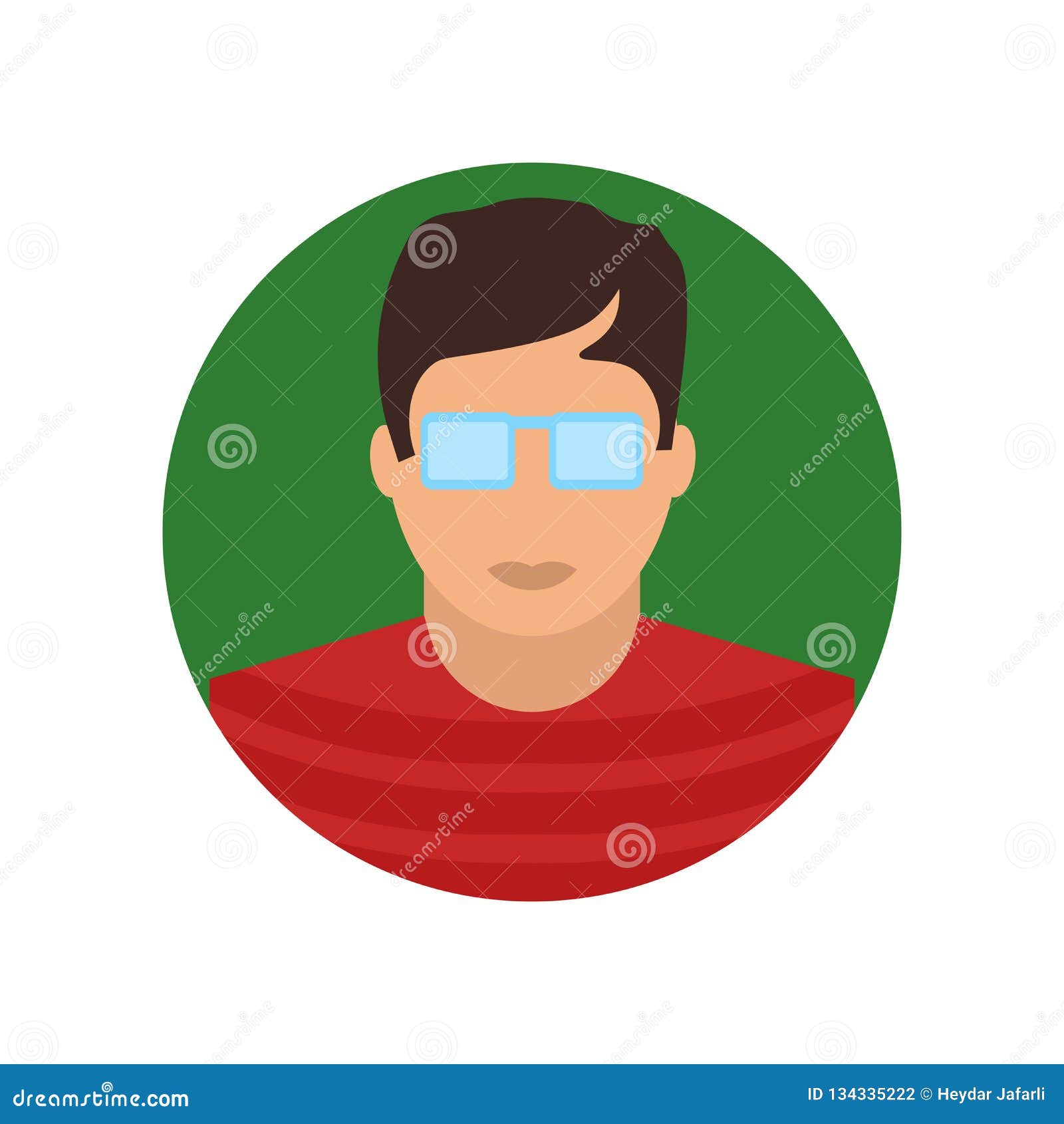 Nerd Icon Vector Sign and Symbol Isolated on White Background, Nerd ...