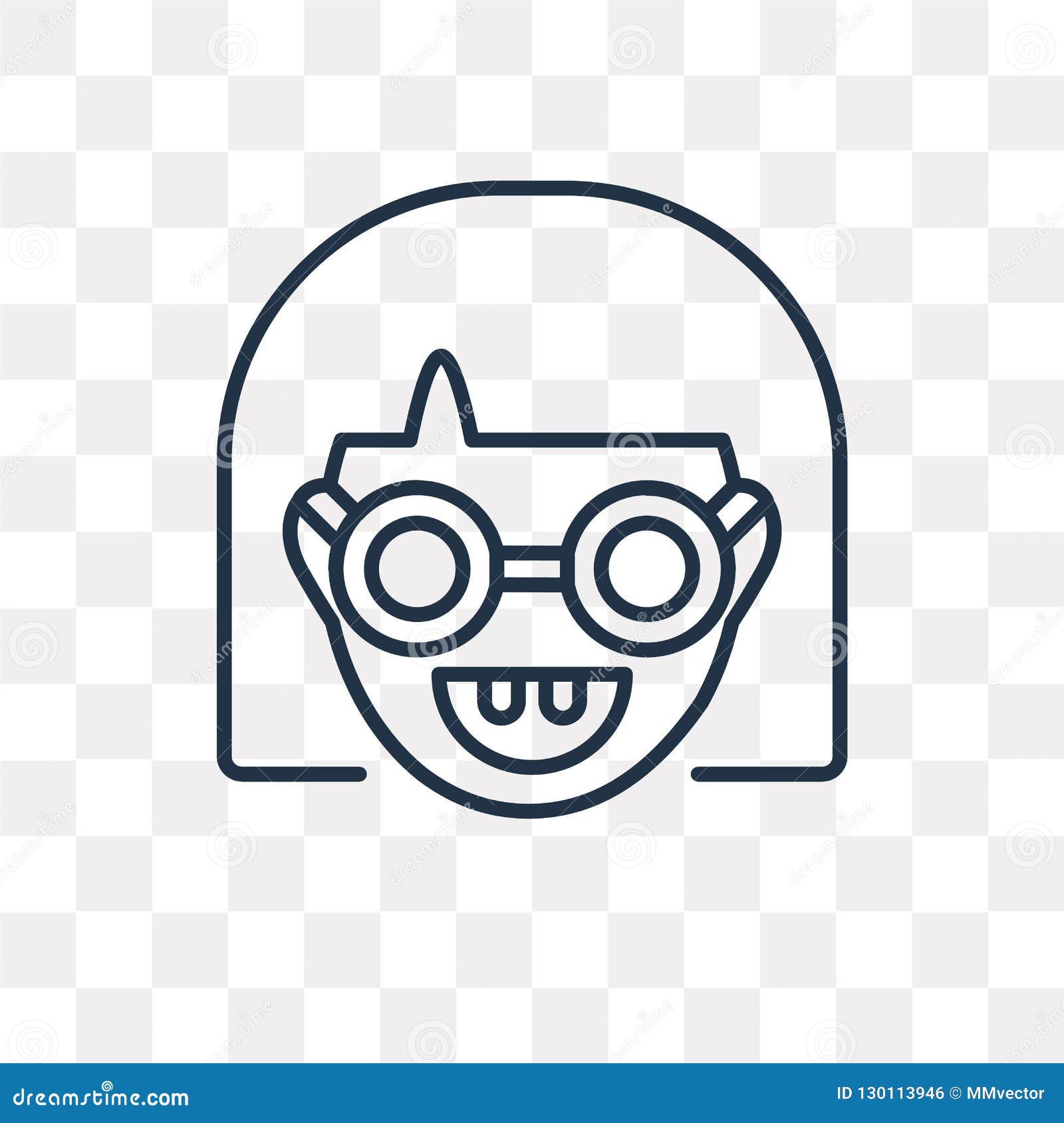 Nerd Vector Icon Isolated On Transparent Background, Nerd Trans ...