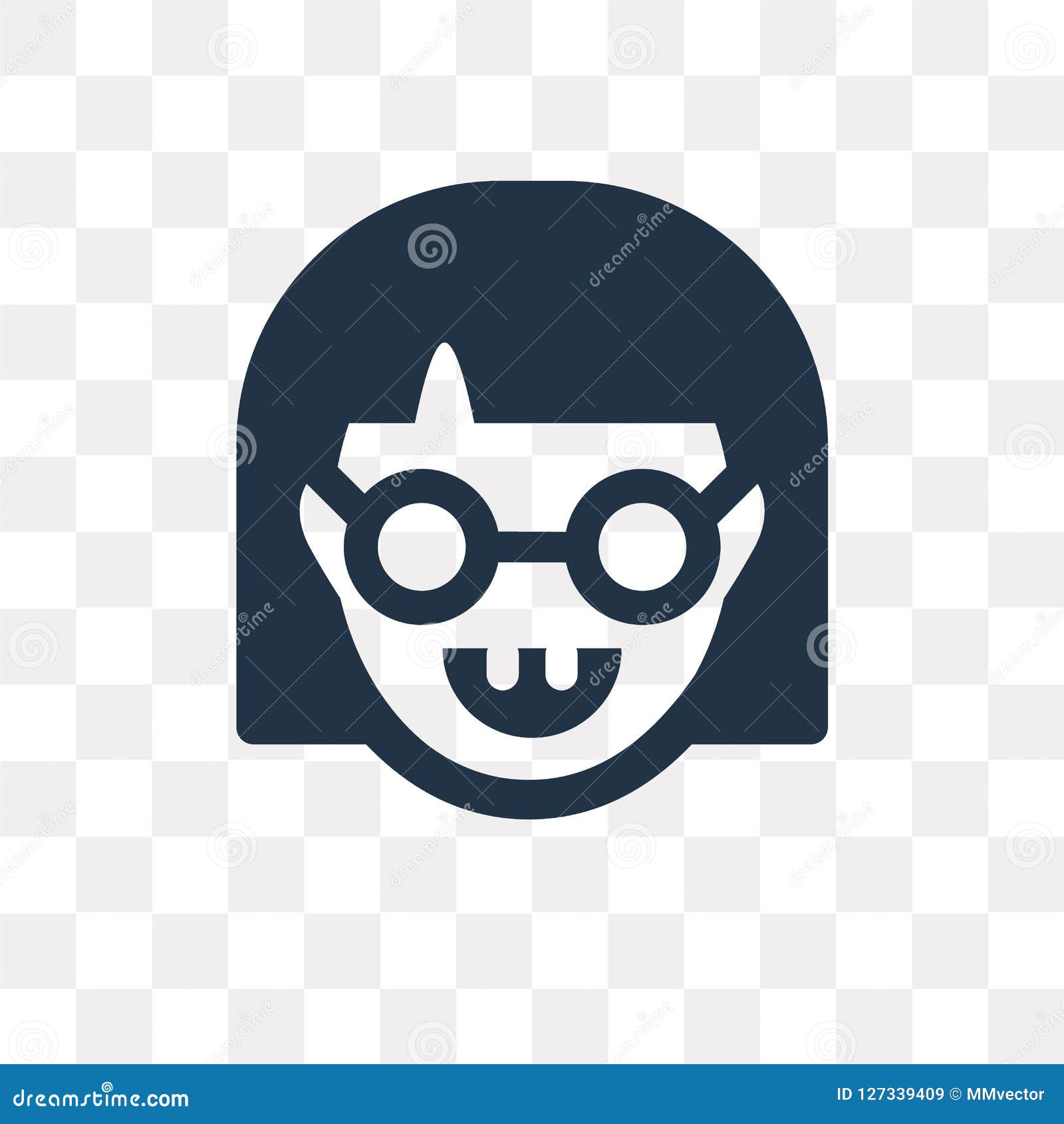 Nerd Vector Icon Isolated On Transparent Background, Nerd Trans ...