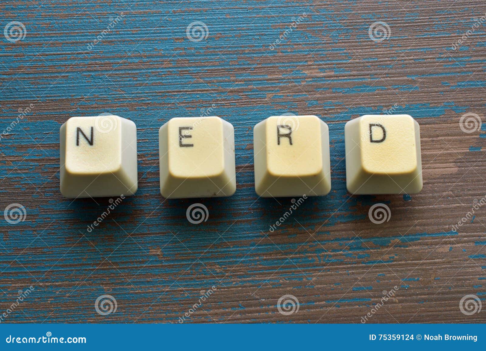 Nerd stock photo. Image of wood, concept, keys, keyboard - 75359124