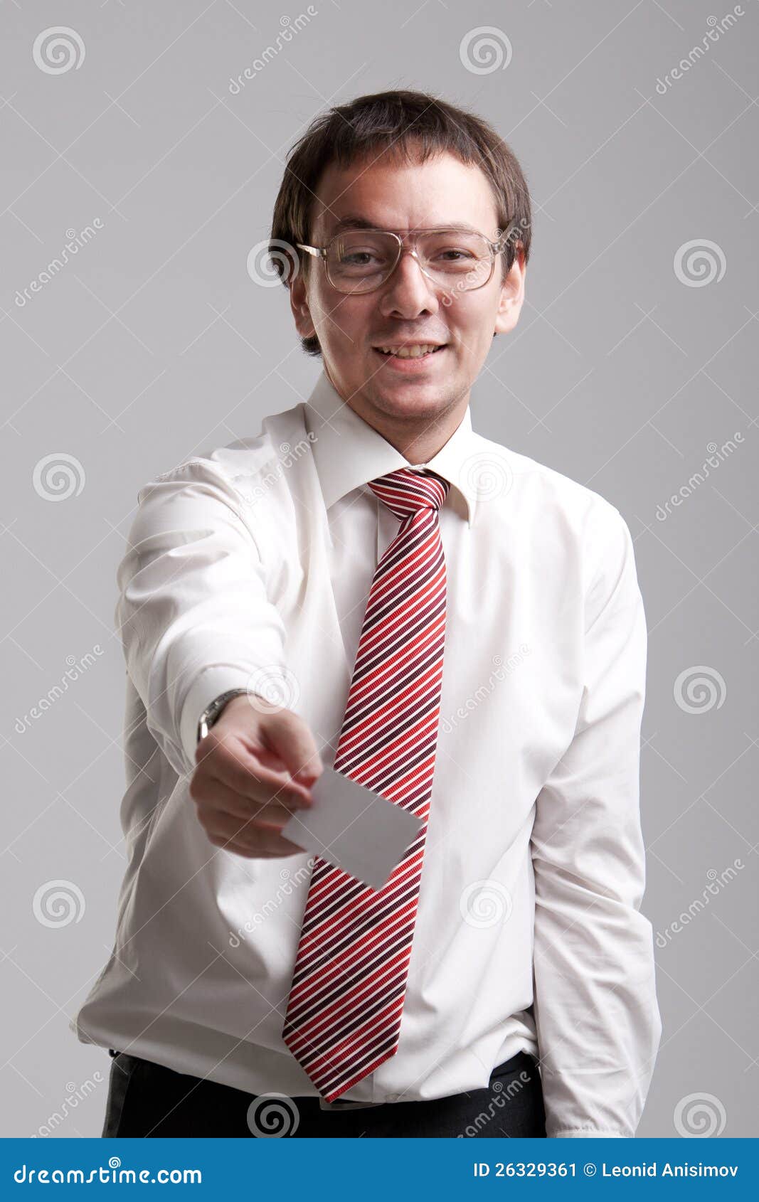 Nerdy manager stock image. Image of nerdy, finance, blank - 26329361