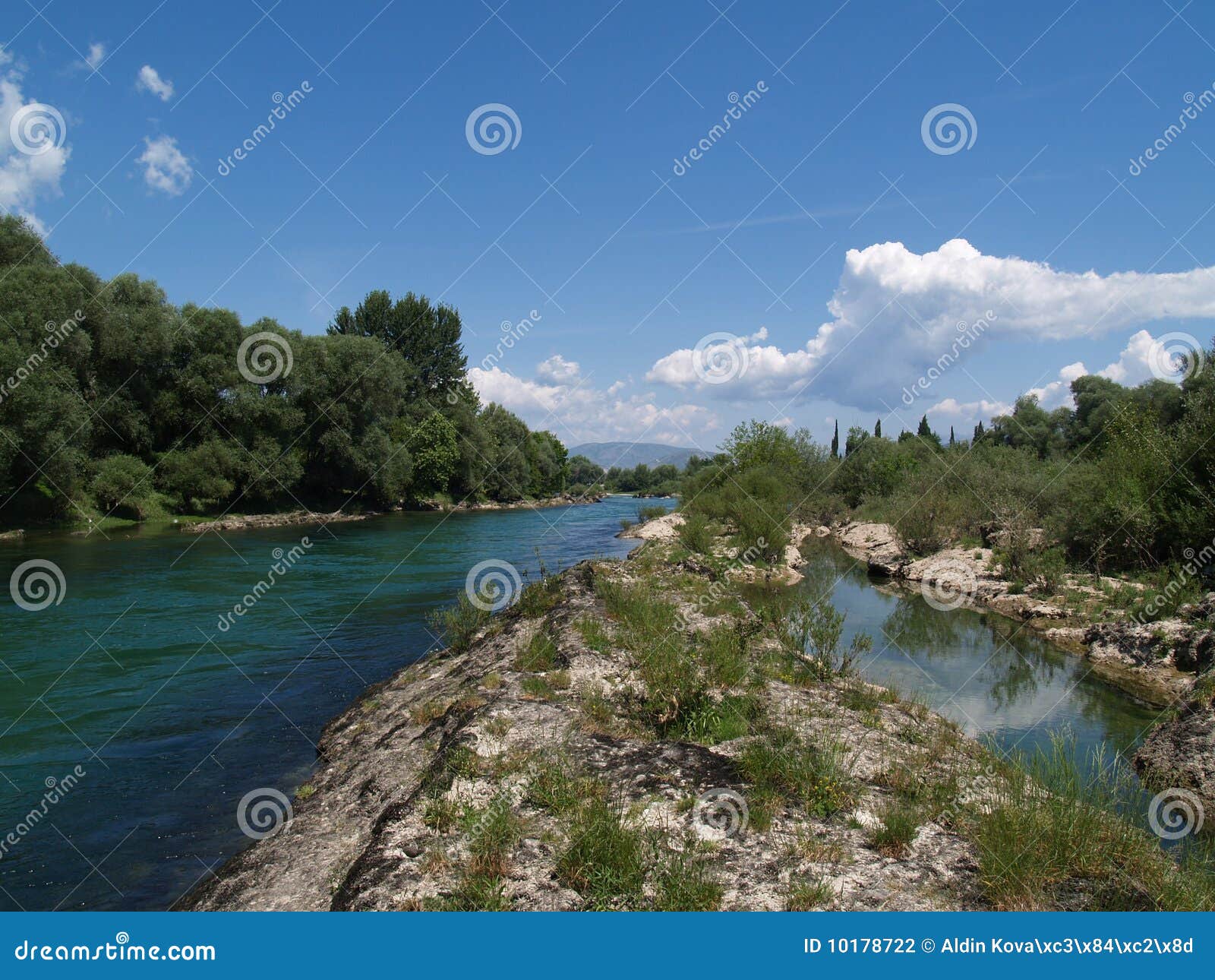 Neretva river stock photo. Image of neretva, recedes - 10178722