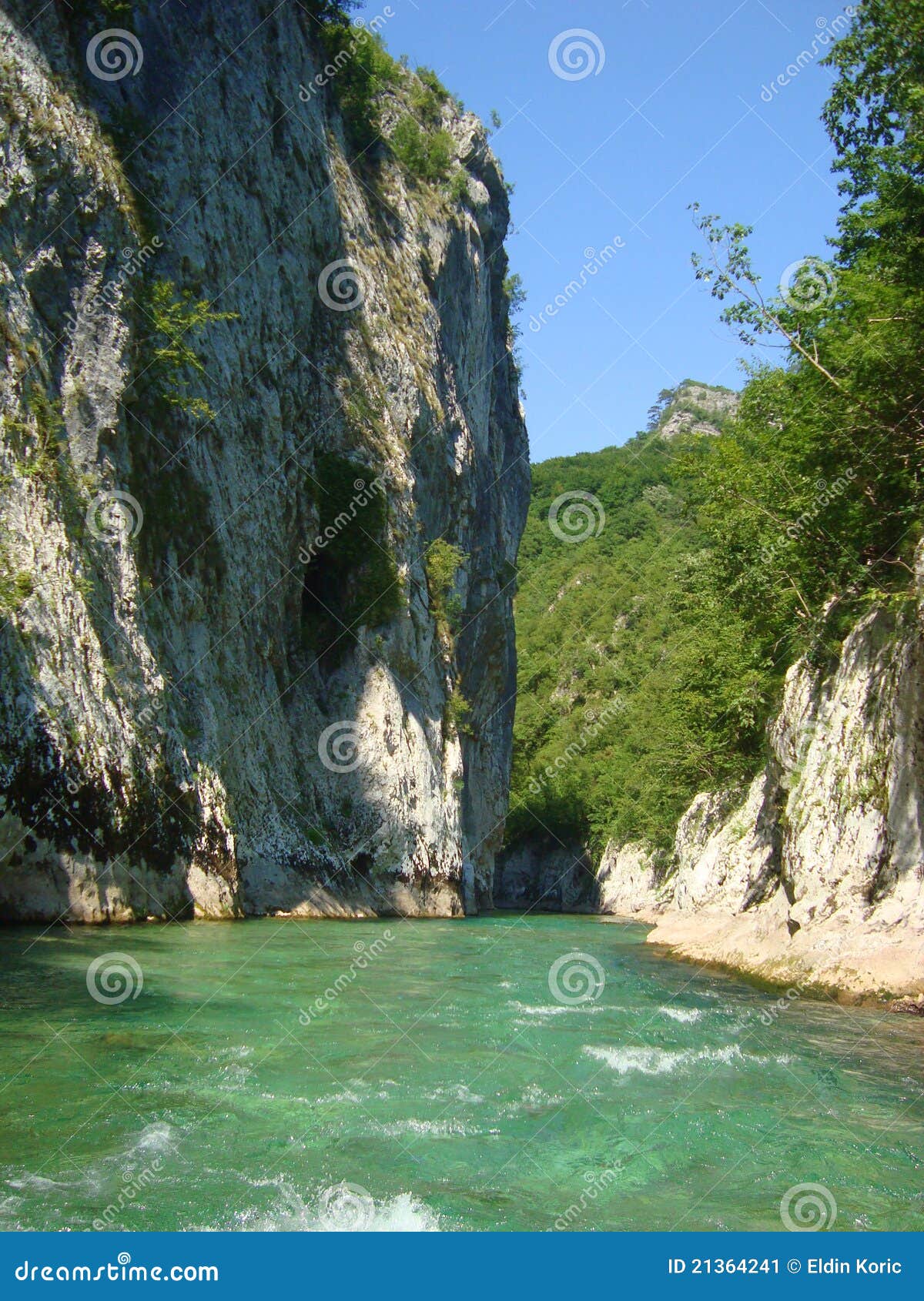 Neretva river stock image. Image of mountain, drinking - 21364241