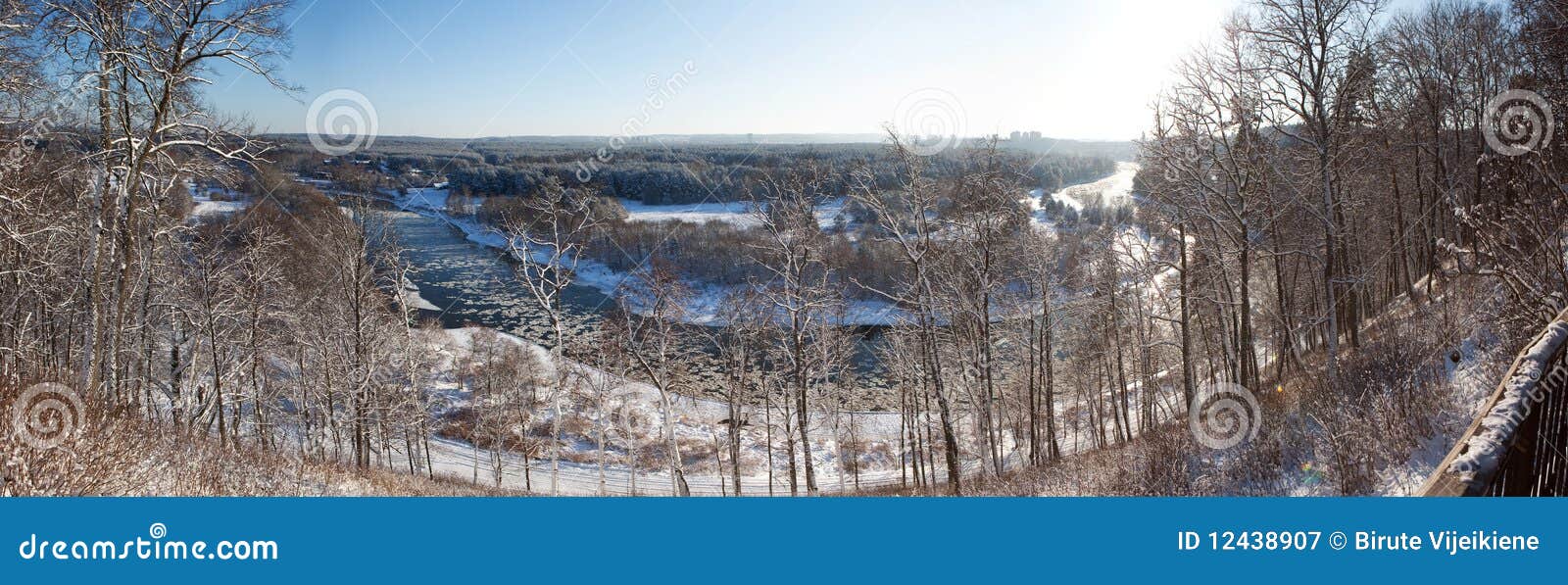 Neris river stock image. Image of valley, lithuanian - 12438907