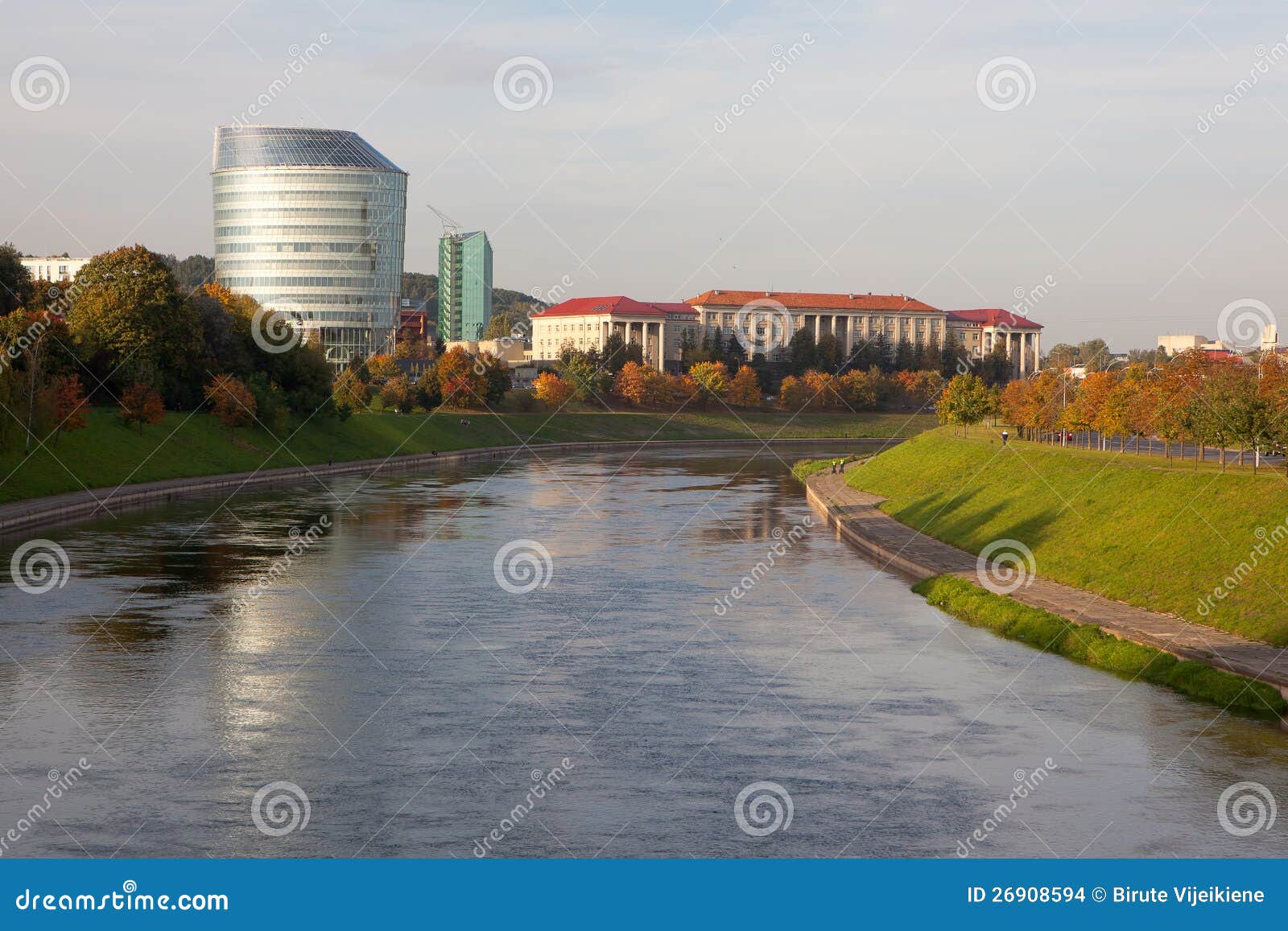 Neris river stock photo. Image of vilnius, lithuania - 26908594