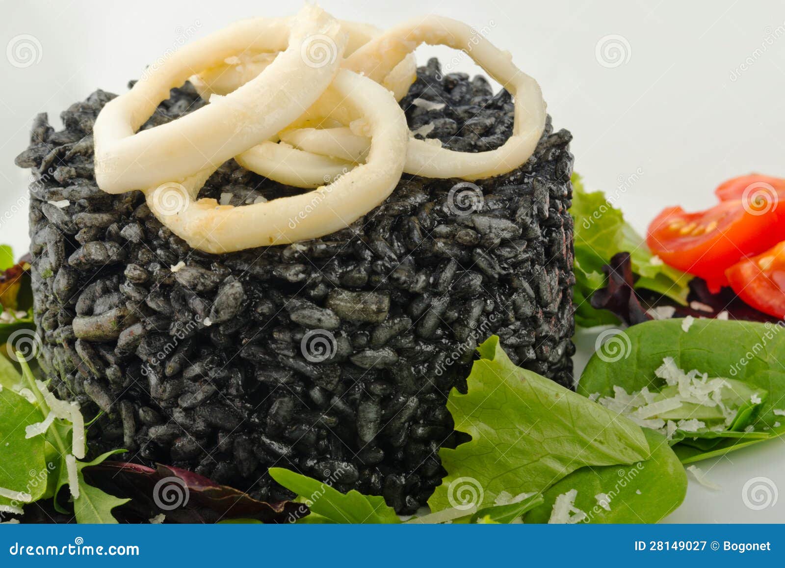 Nero di sepia risotto stock image. Image of cuisine, fresh - 28149027