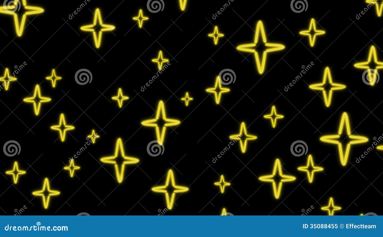 Nero star color yellow stock illustration. Illustration of optic - 35088455