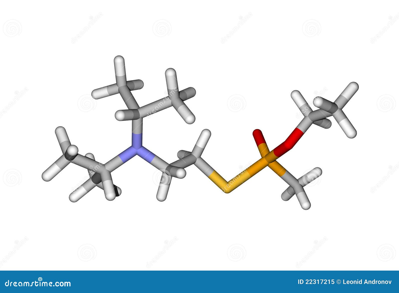 Nerve agent VX stock illustration. Illustration of formula - 22317215
